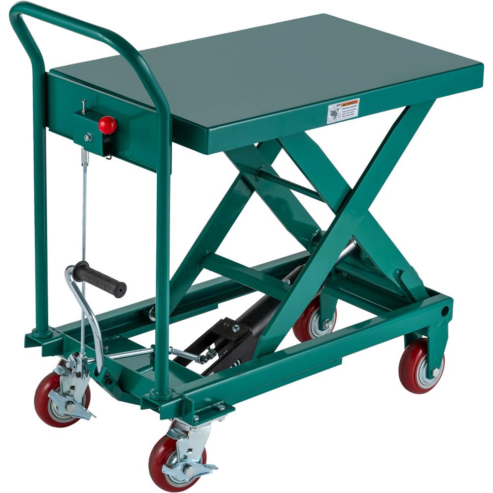 Hydraulic Lifting Cart, 1100 Lb. Capacity at Grizzly.com