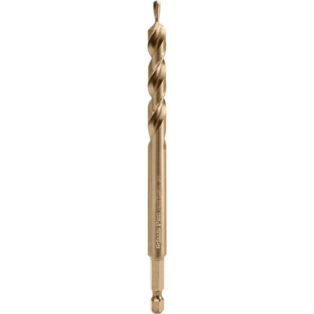 Grizzly PRO T33690 - M35 Cobalt Quick-Release Hex Shank 45 Degree Step ...