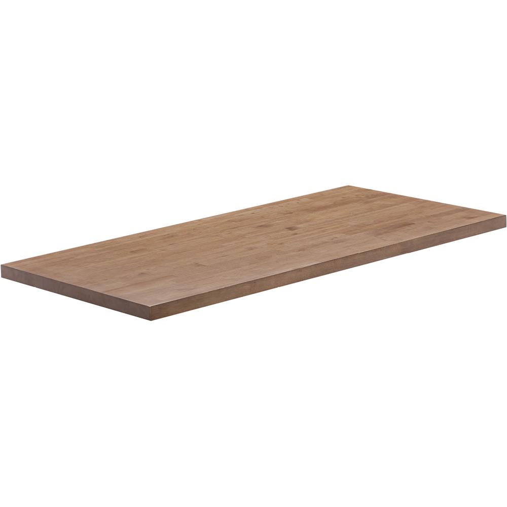 1.75" Butcher Block Workbench Top Walnut Brown Stained with UV, 30" W x ...