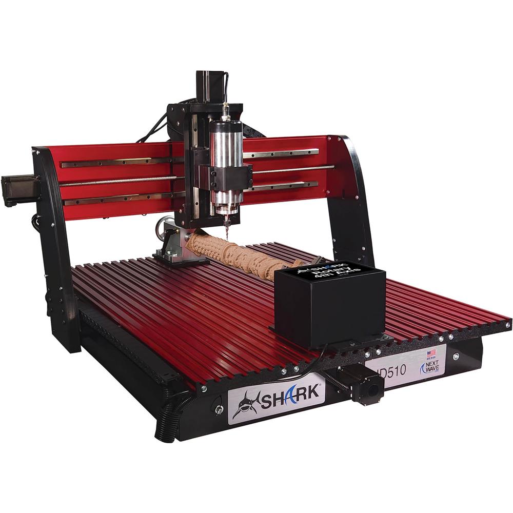 CNC Shark Rotary 4th Axis System - Grizzly Industrial