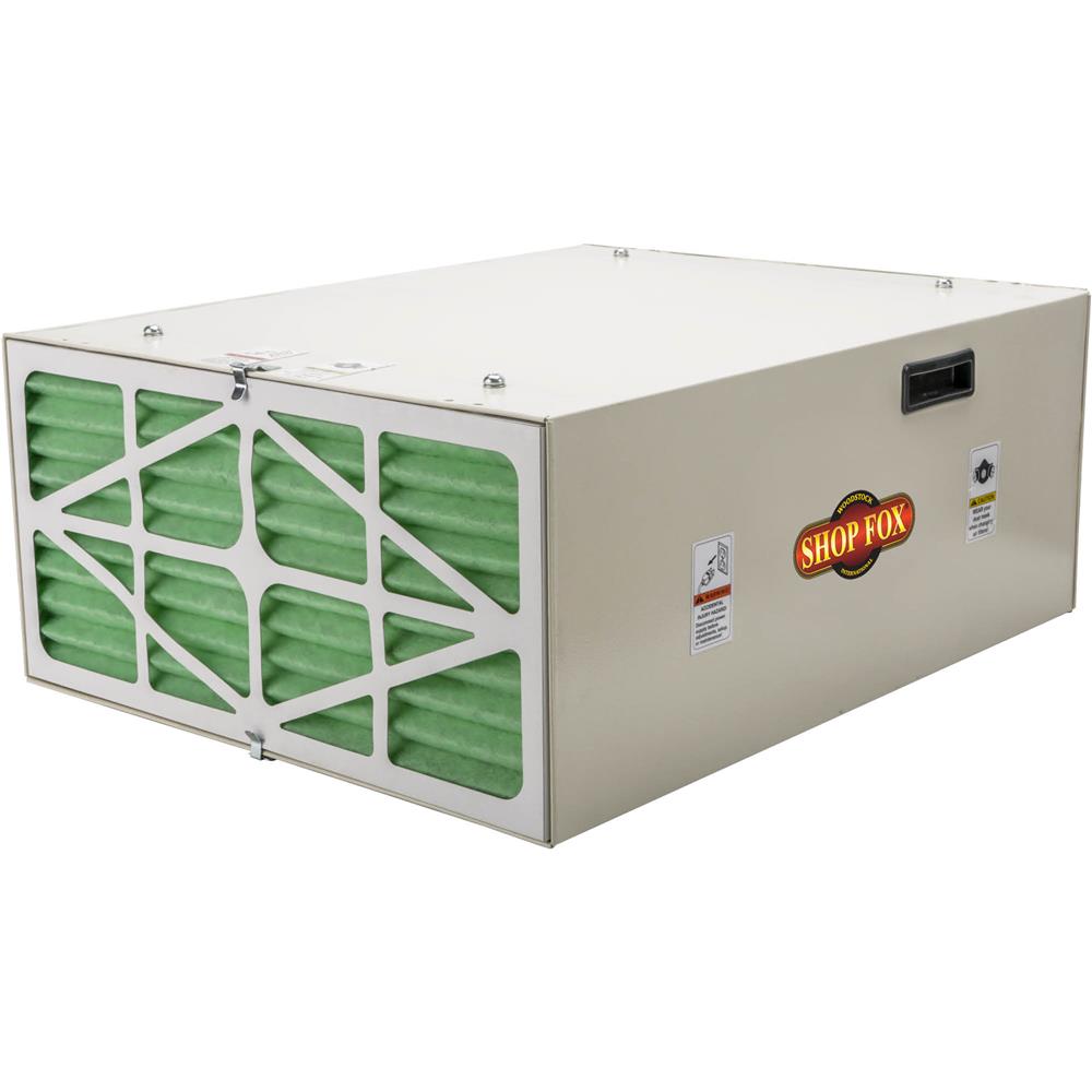 3-Speed Ceiling-Mounted Air Filter - Grizzly Industrial