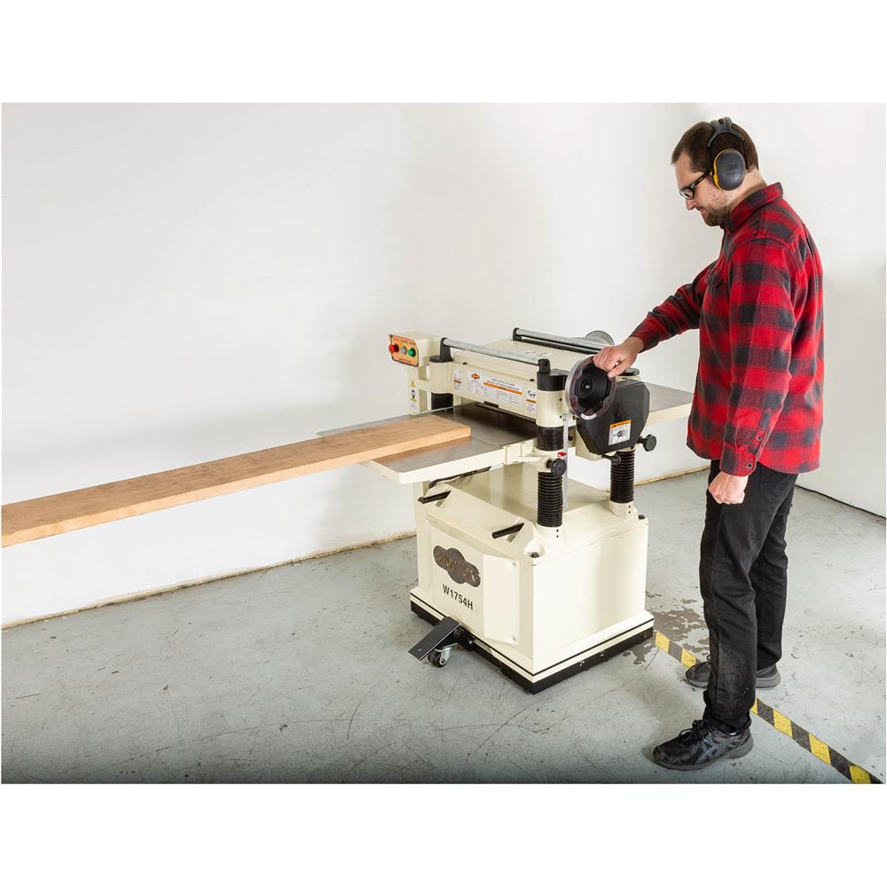 20" Planer with Built in Mobile Base and Helical Cutterhead at Grizzly.com