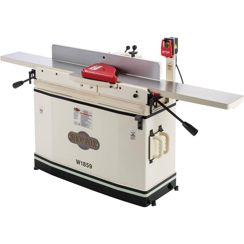 Shop Fox W1859 - 8" x 76" Parallelogram Jointer with Mobile Base ...