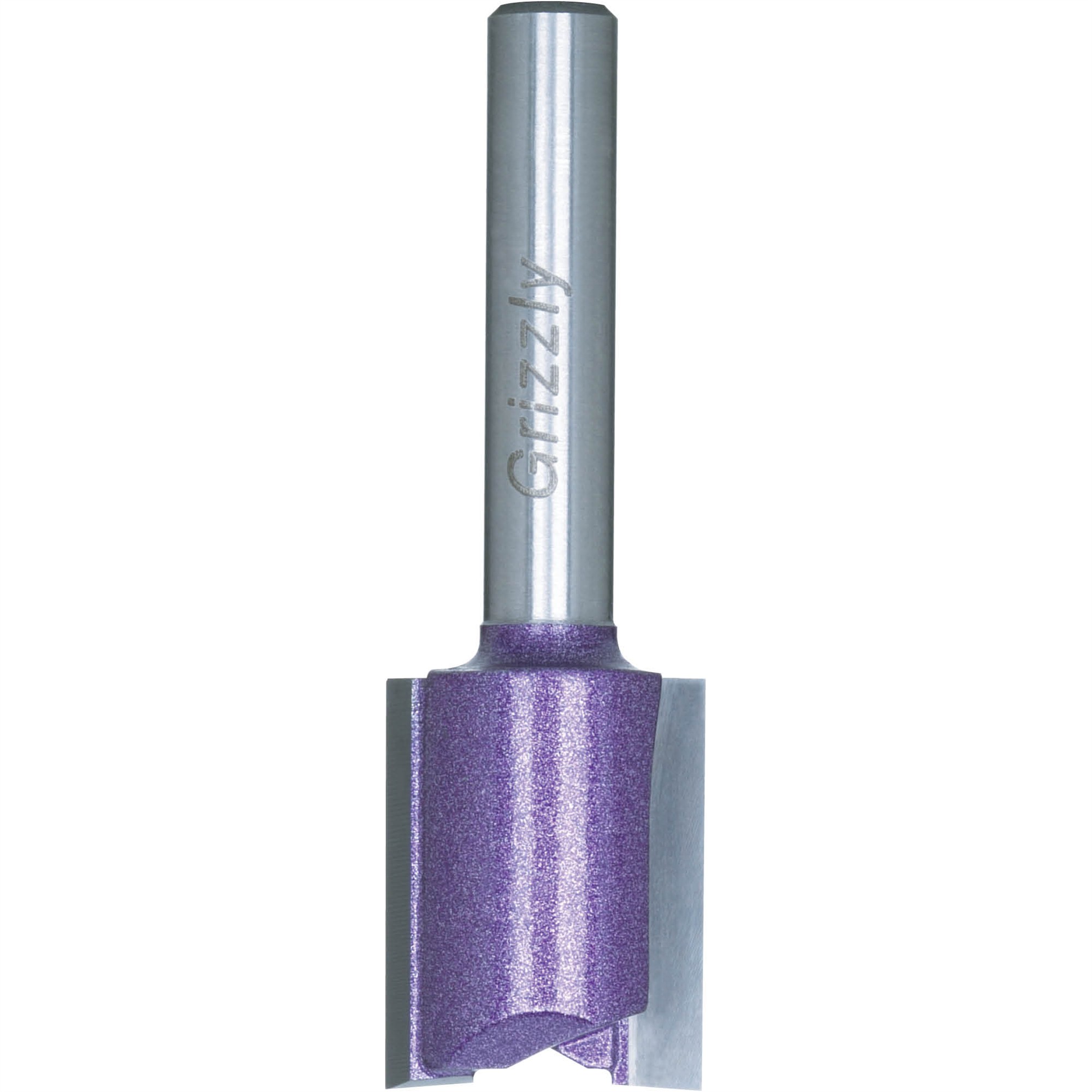 2" Double Fluted Straight Bit, 1/4" Shank, 5/8" Dia. at Grizzly.com