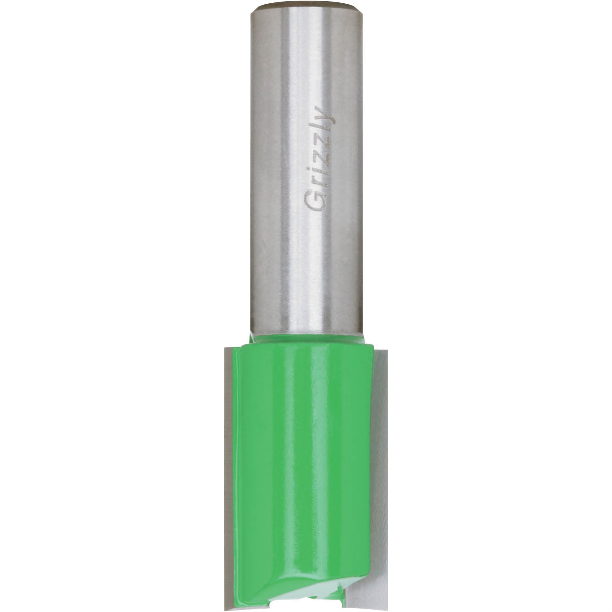 Double Fluted Bit, 1/2" Shank, 3/4" Dia., 1-1/8"L - Grizzly Industrial