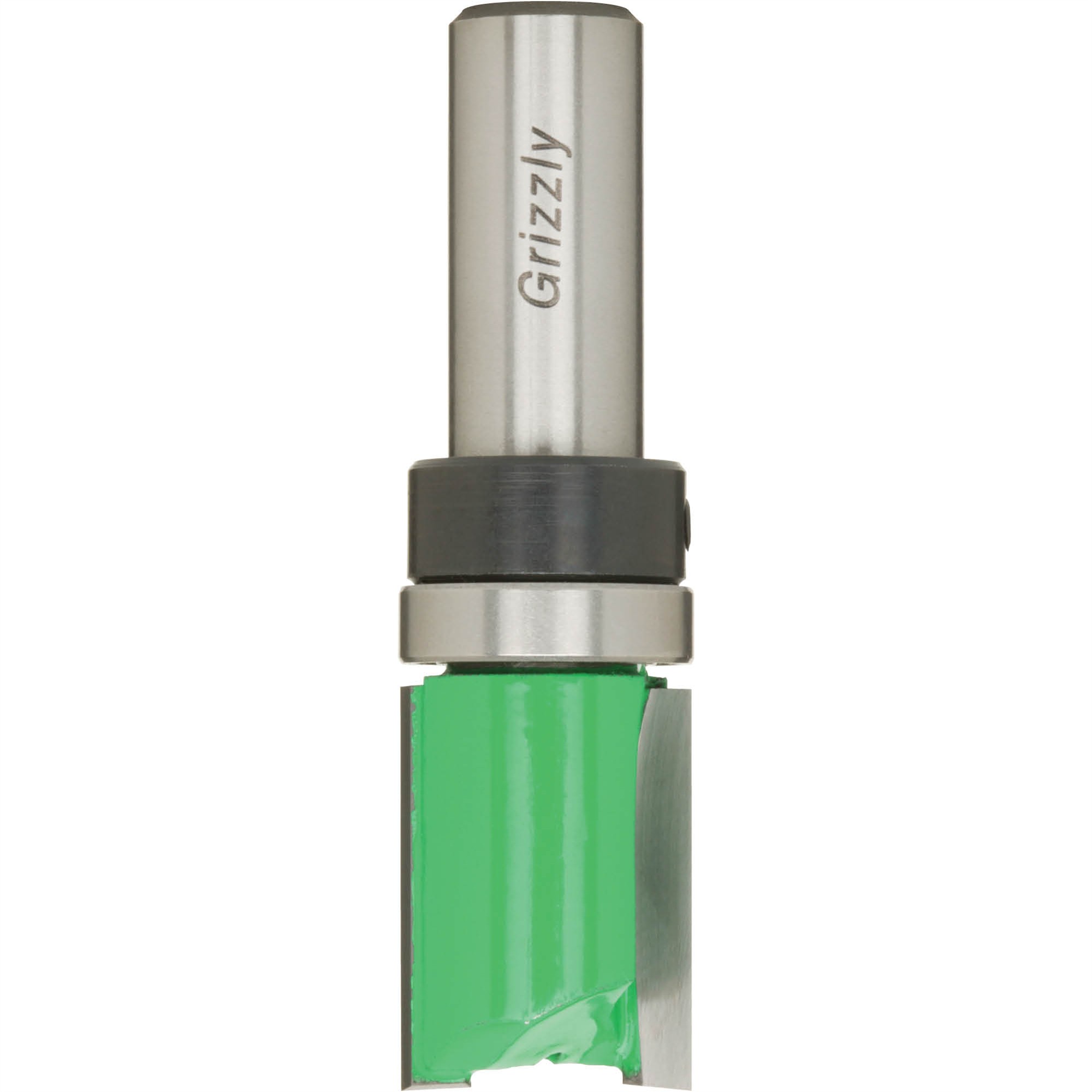 Pattern Cutting Bit w/ Upper Guide Bearing, 1/2" Shank, 3/4" Dia ...