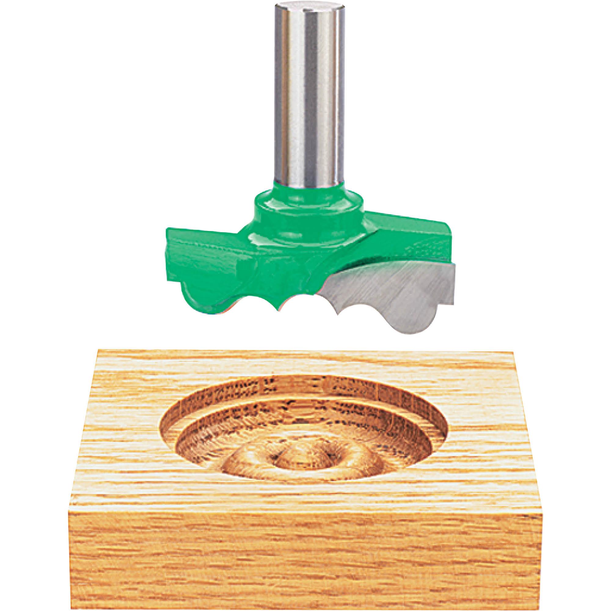 2-1/8" Diameter Rosette Cutter at Grizzly.com
