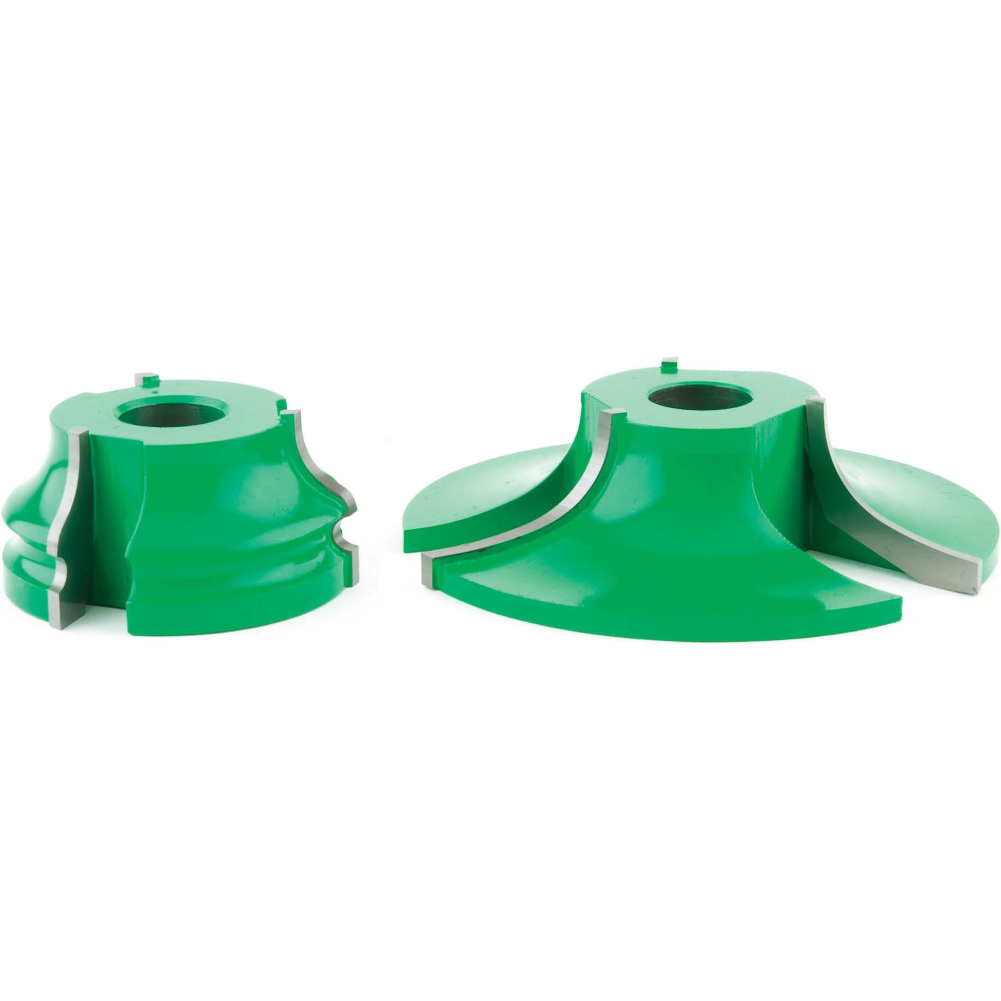 Handrail Shaper Cutter Set (Style #1) - 3/4" Bore - Grizzly Industrial ...