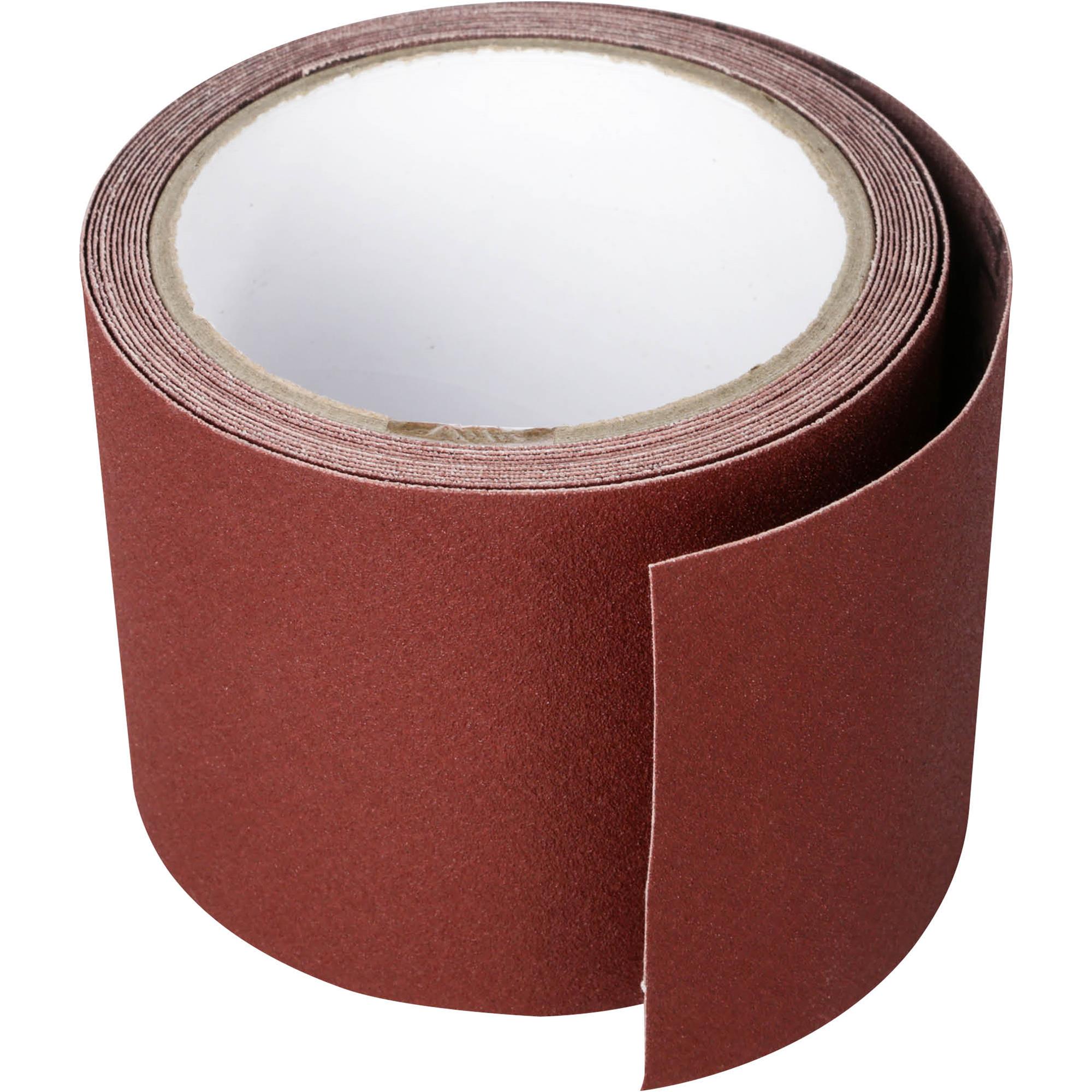 3" x 10' A/O Sanding Roll 120 Grit Cloth - Grizzly Industrial