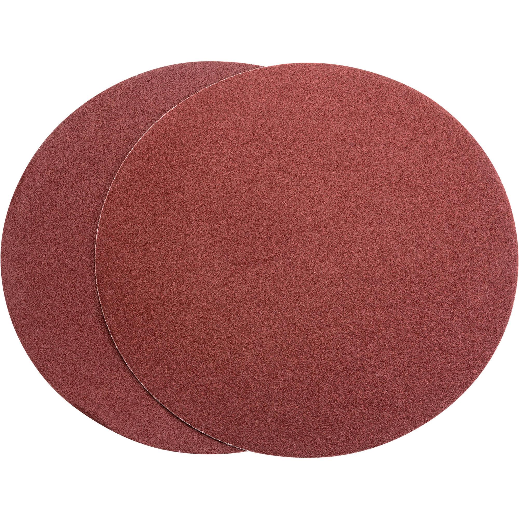 9" A/O Sanding Disc, 80 Grit PSA, 2 Pk. - Grizzly Industrial