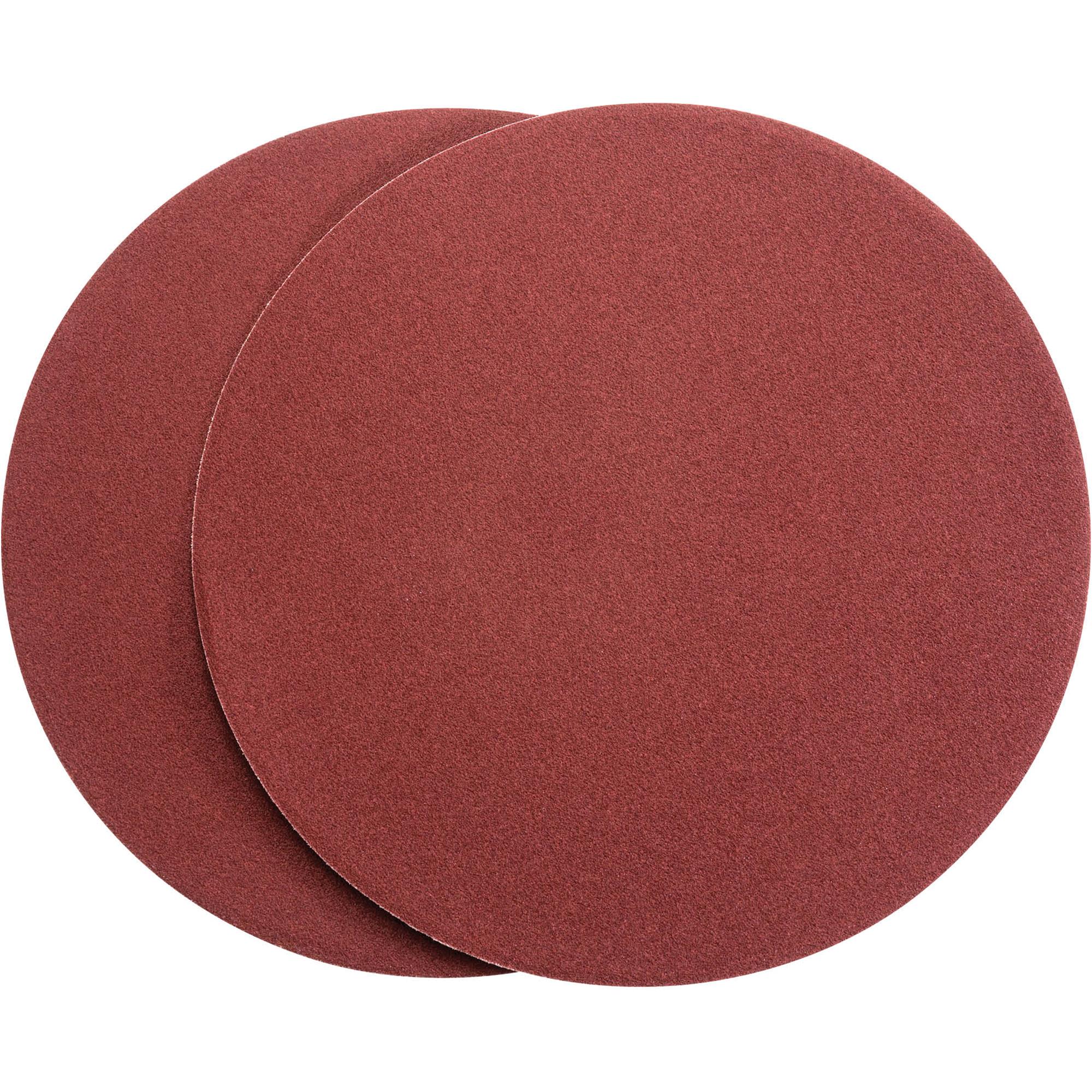 9" A/O Sanding Disc, 100 Grit PSA, 2 Pk. - Grizzly Industrial