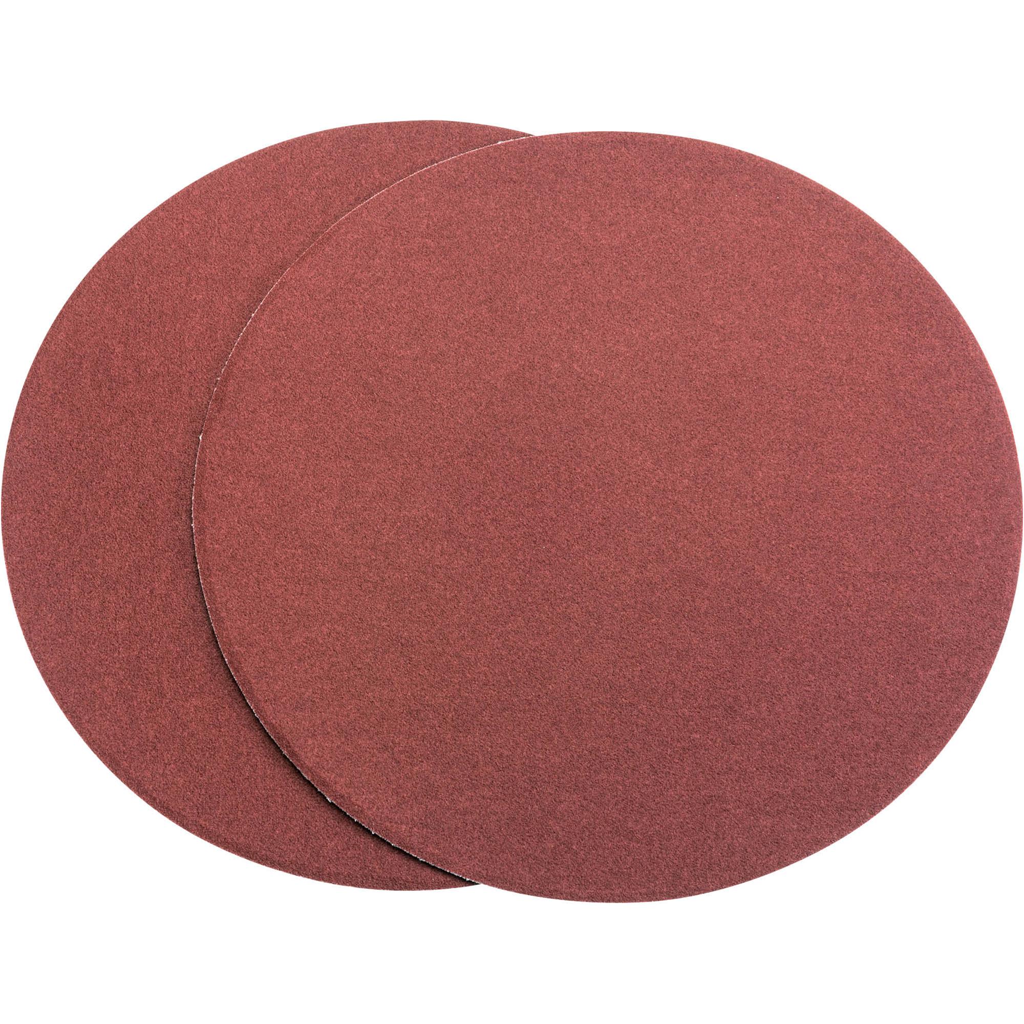 9" A/O Sanding Disc, 120 Grit PSA, 2 Pk. - Grizzly Industrial