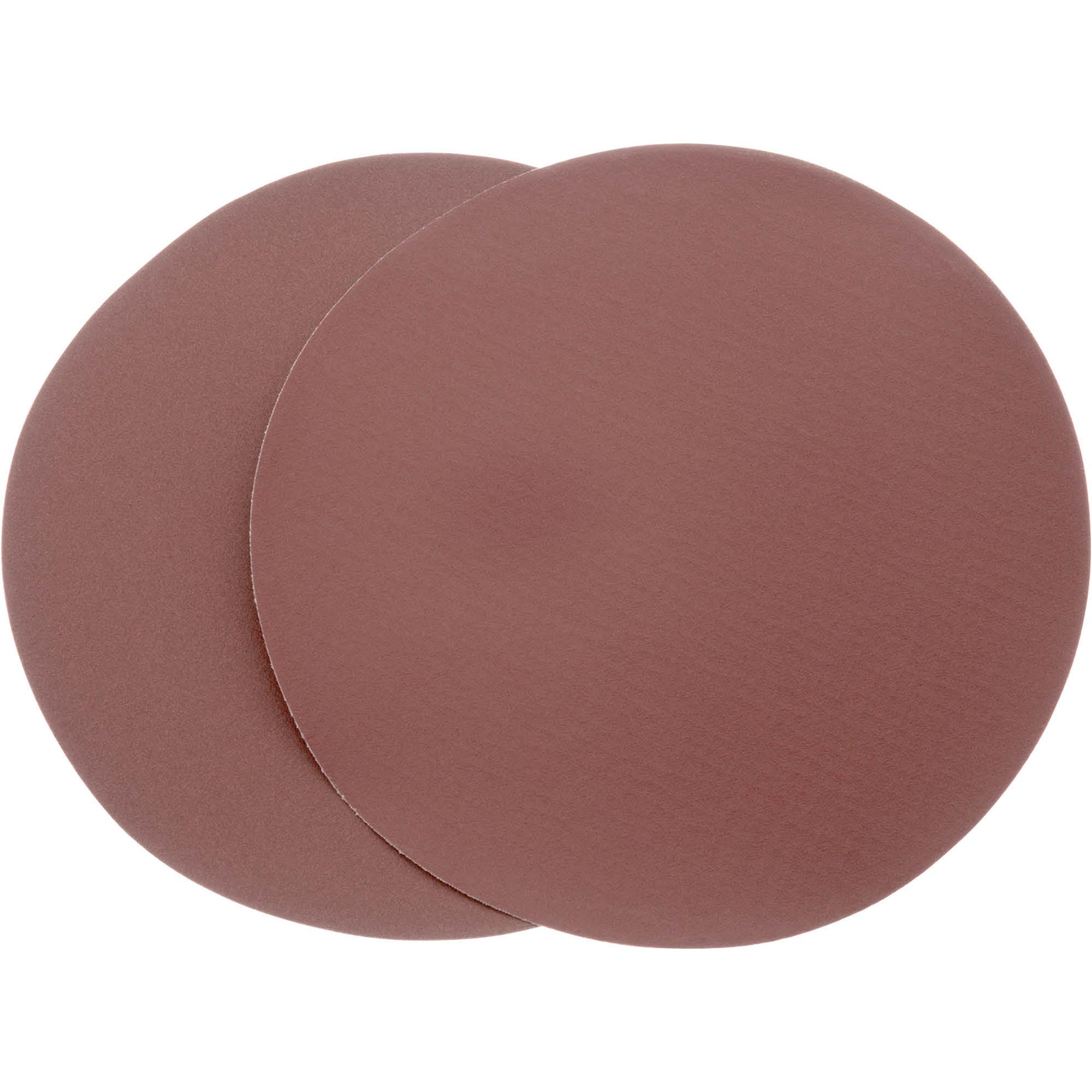 9" A/O Sanding Disc, 180 Grit PSA, 2 Pk. - Grizzly Industrial
