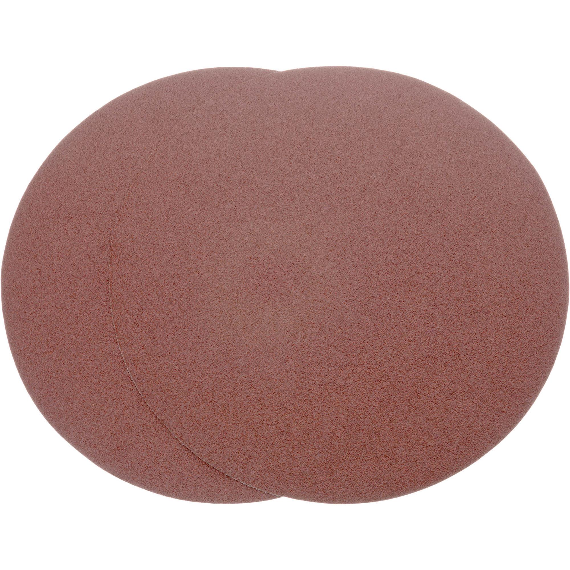 12" A/O Sanding Disc, 60 Grit PSA, 2 Pk. - Grizzly Industrial