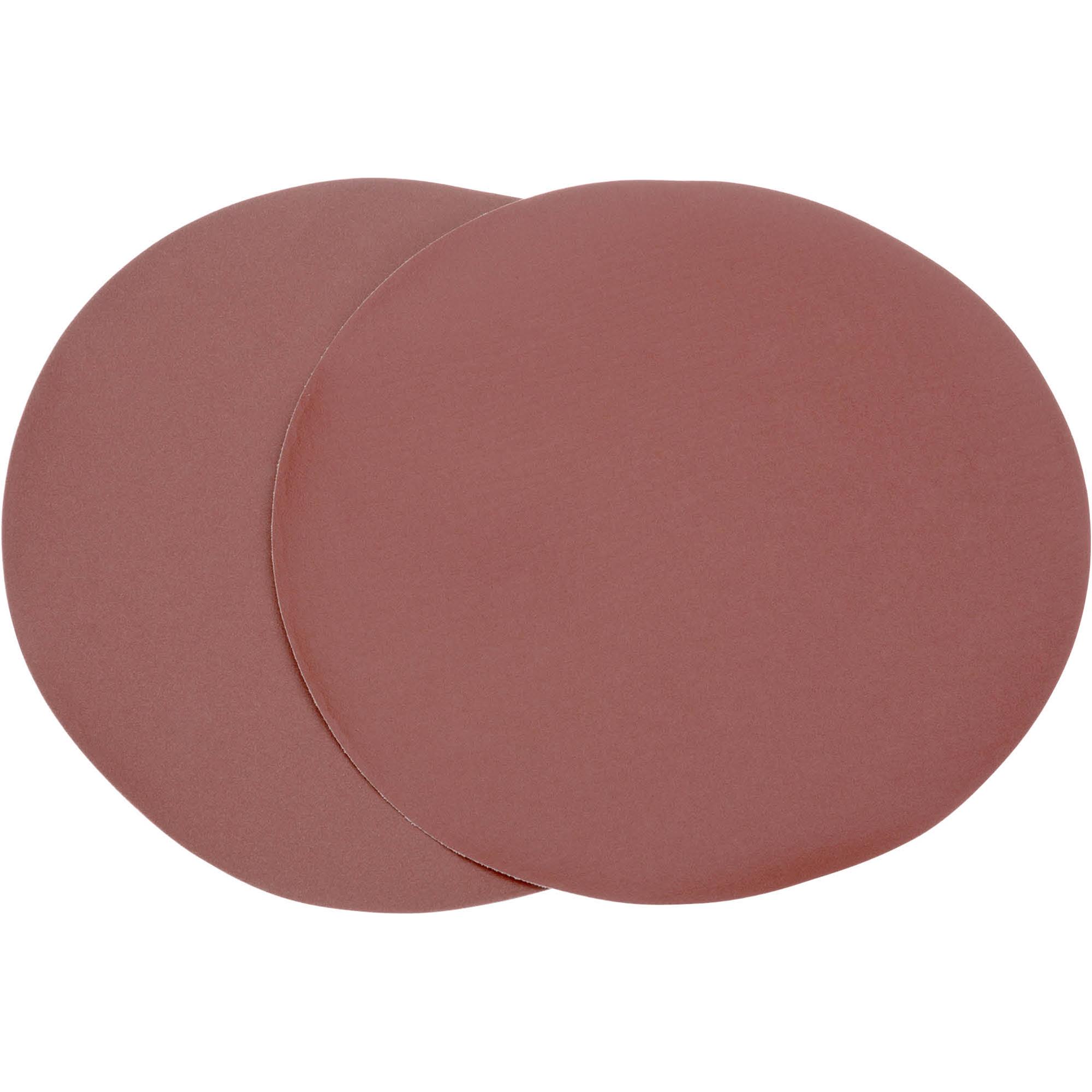 12" A/O Sanding Disc, 180 Grit PSA, 2 Pk. - Grizzly Industrial