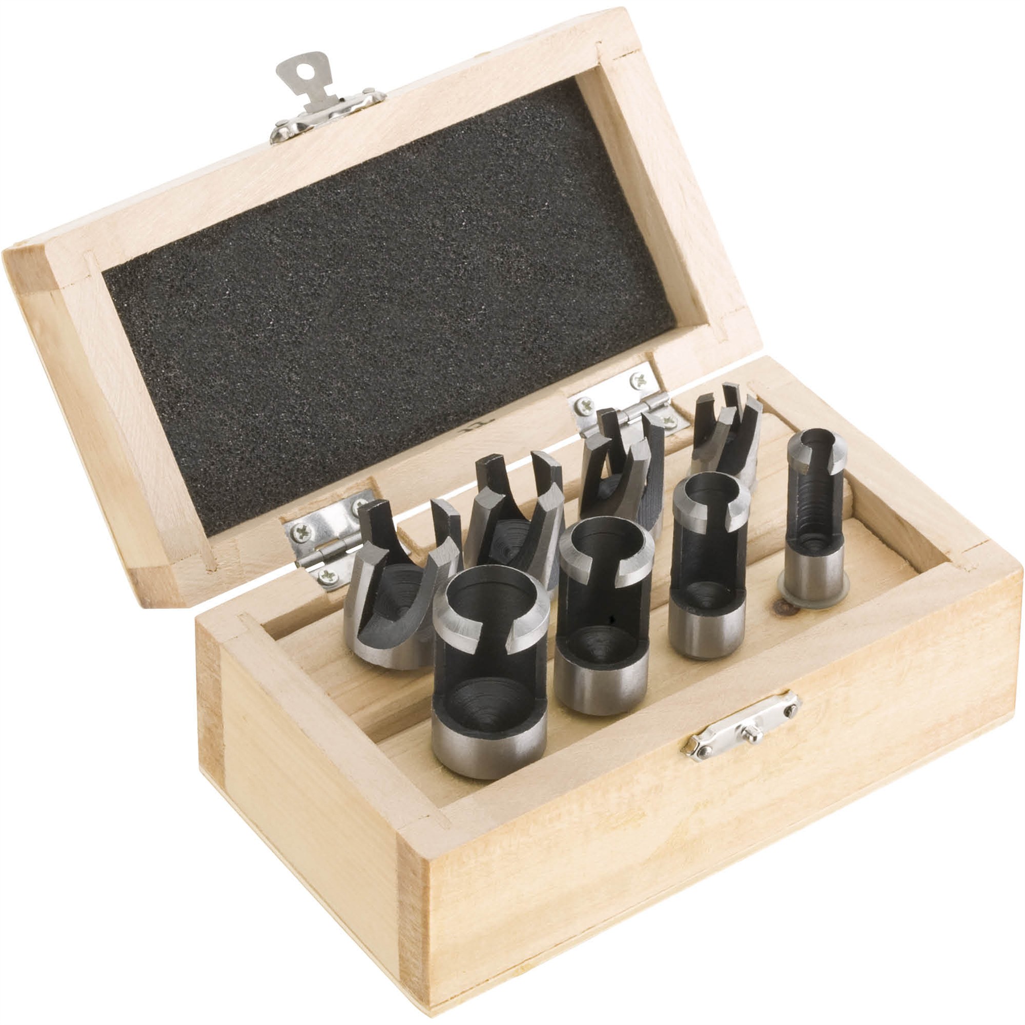 8 pc. Deluxe Plug Cutting Set - Grizzly Industrial