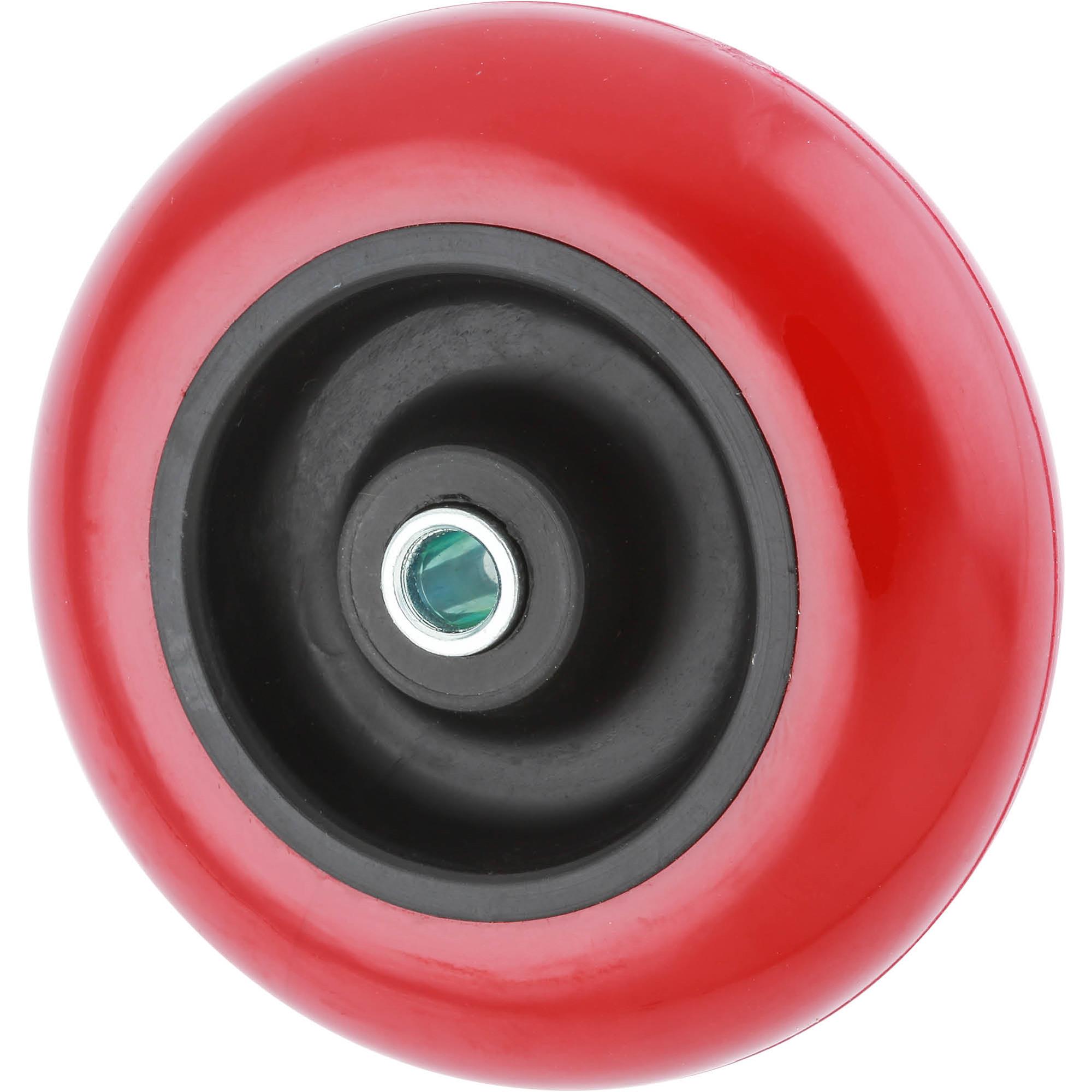 3" Red Polyurethane Wheels - Grizzly Industrial, Inc.