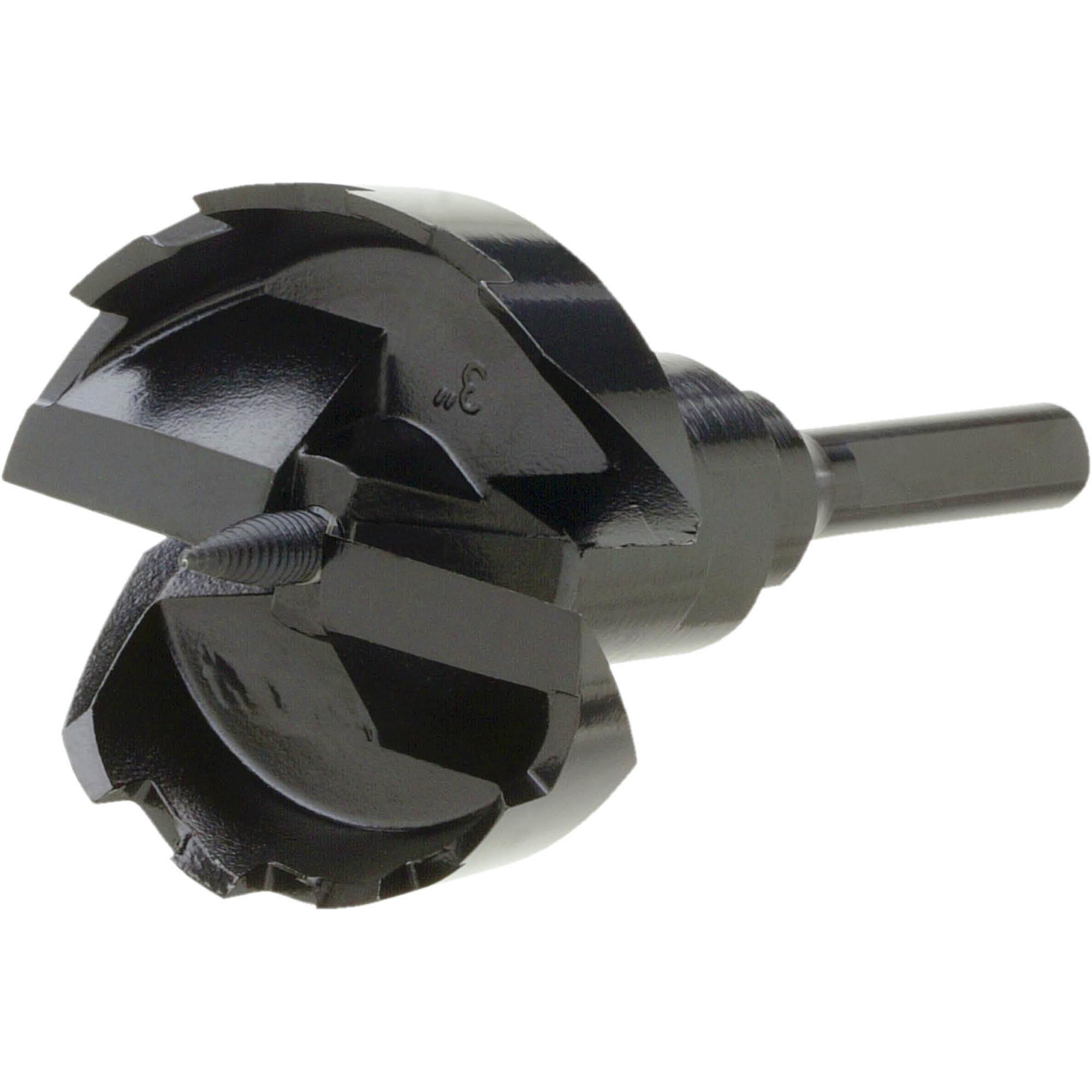 3" Heavy-Duty Forstner Bit with Screw Tip - Grizzly Industrial