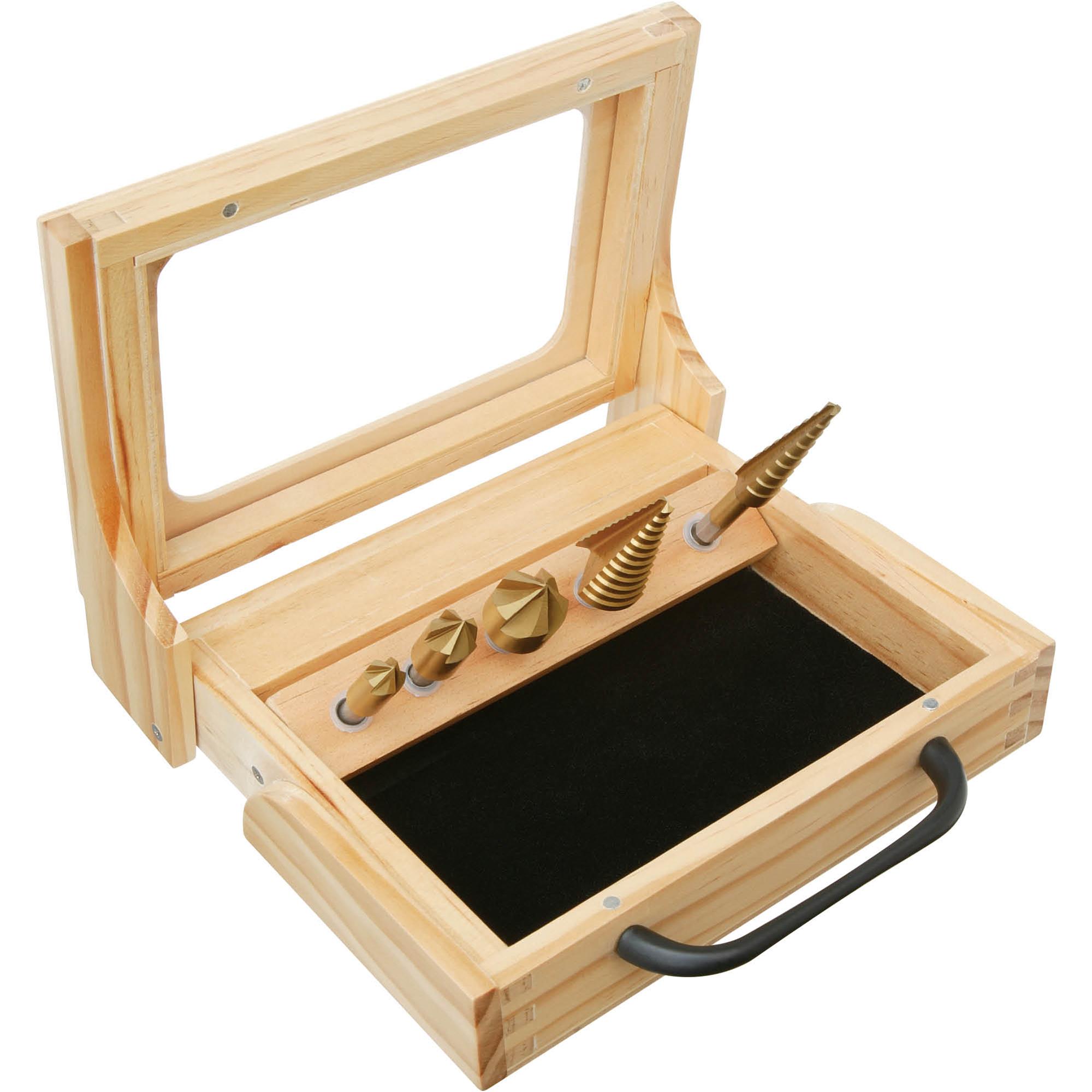 5-Pc. Step Drill / Countersink Set - Grizzly Industrial