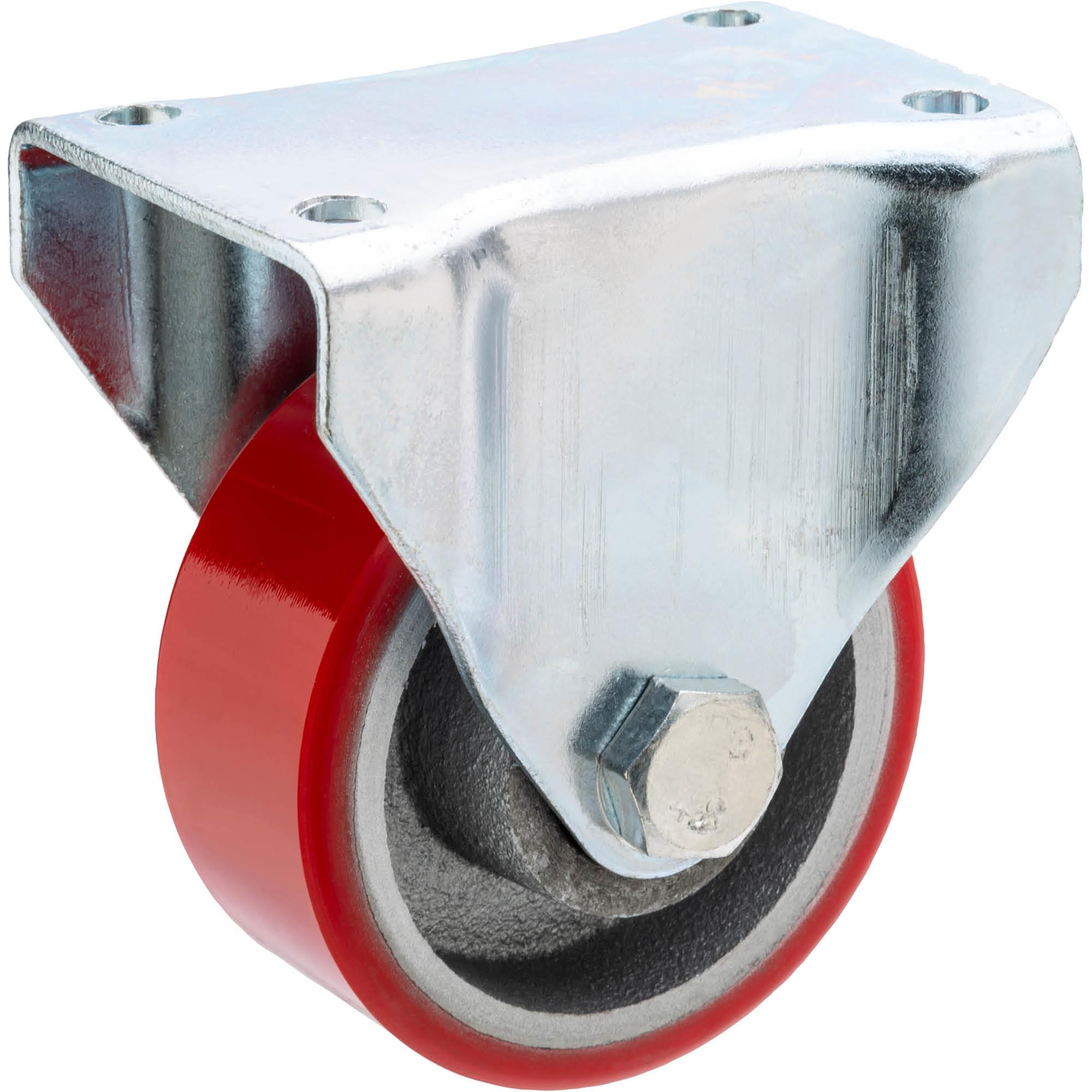 Non-Marring Polyurethane Fixed Caster - Grizzly Industrial, Inc.