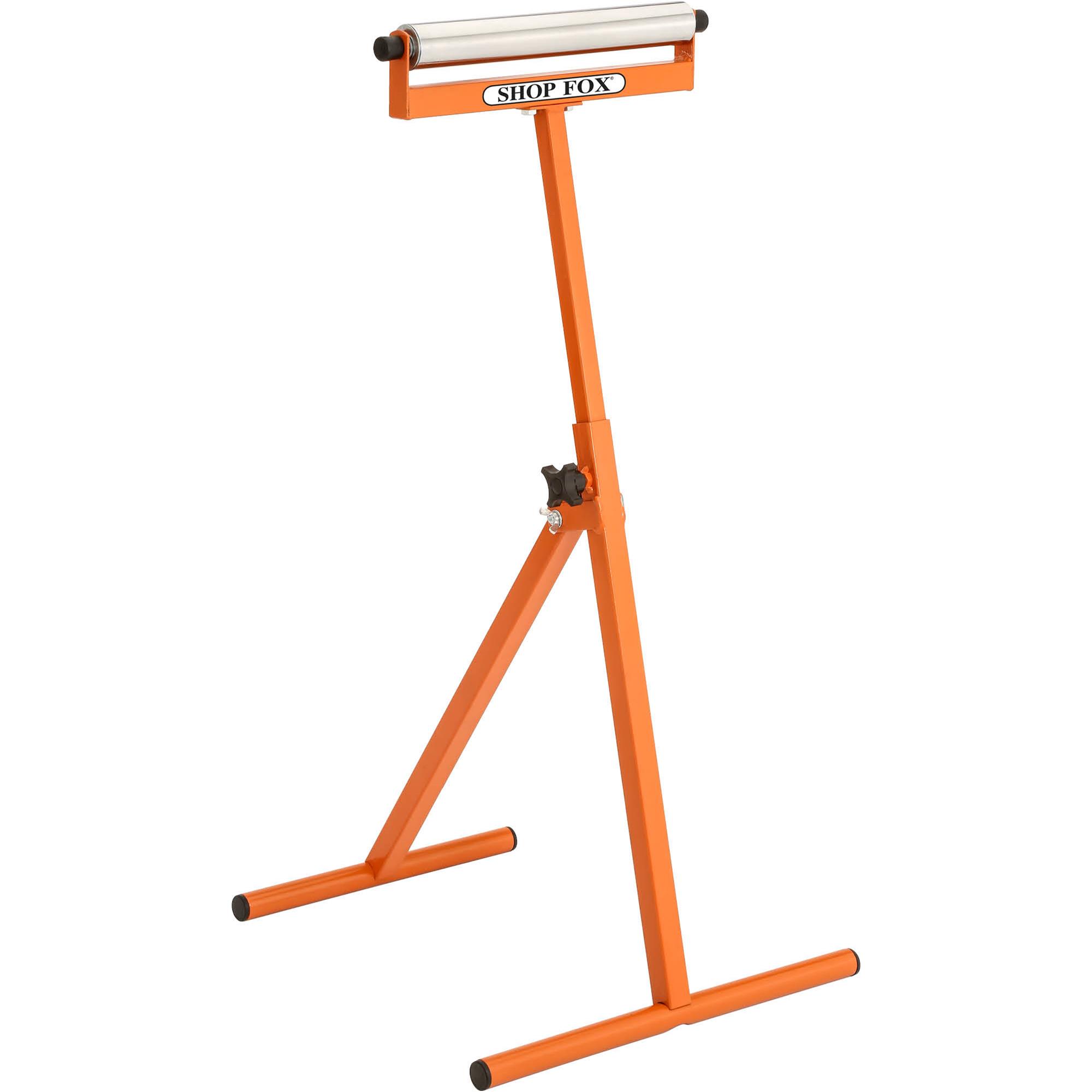 12" Roller Stand with Folding Frame - Grizzly Industrial