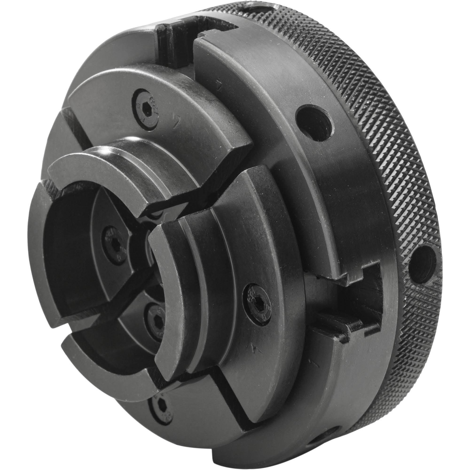 4" Wood Chuck, 1" x 8 TPI - Grizzly Industrial