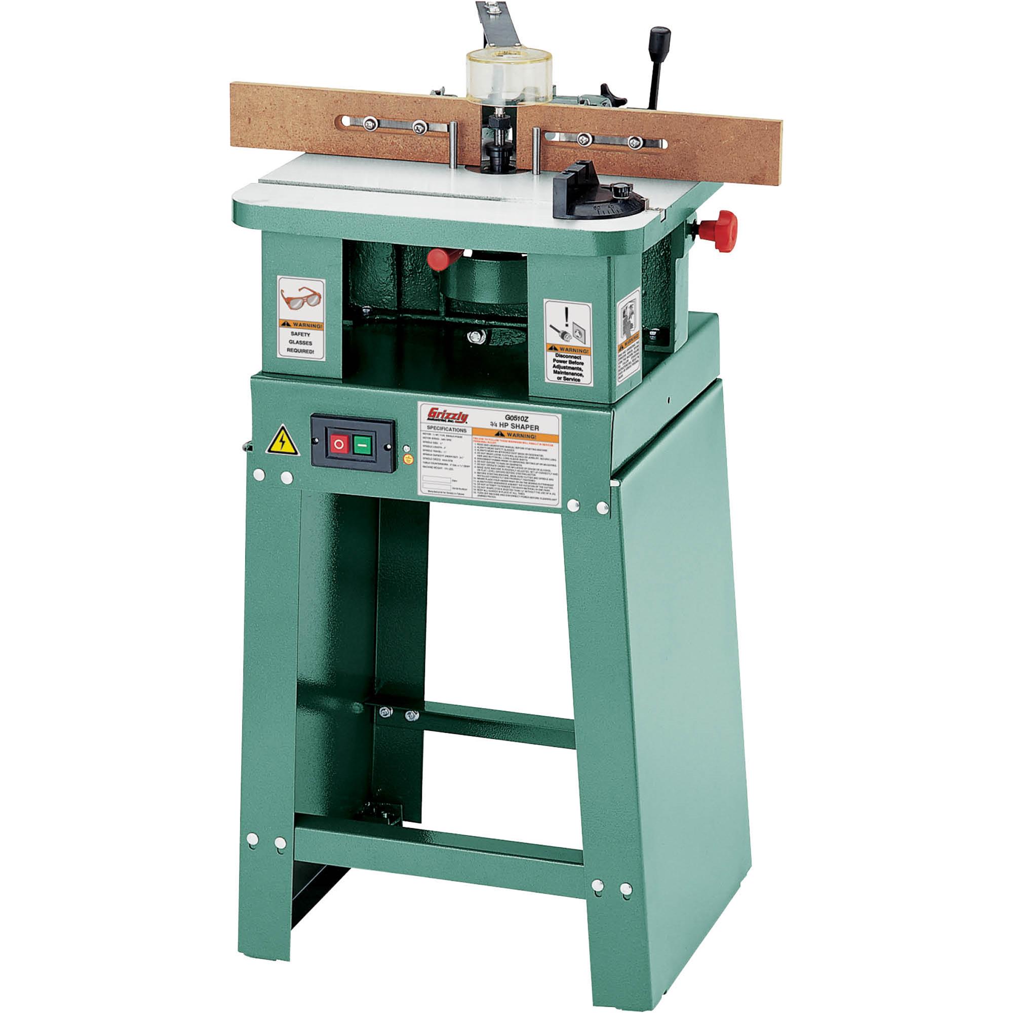 Small Shaper W/cabinet Stand - Grizzly Industrial