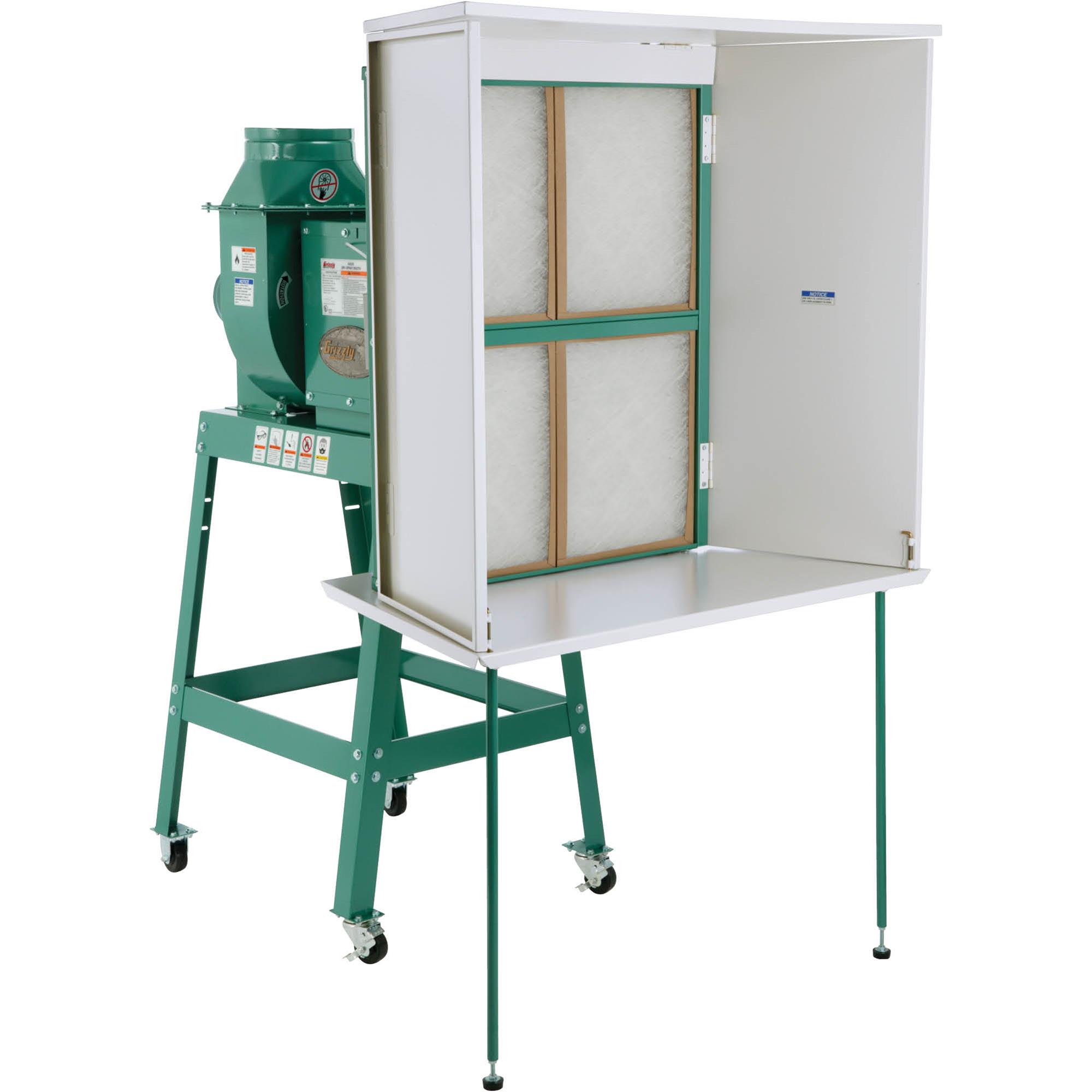 2 HP Dry Spray Booth - Grizzly Industrial, Inc.