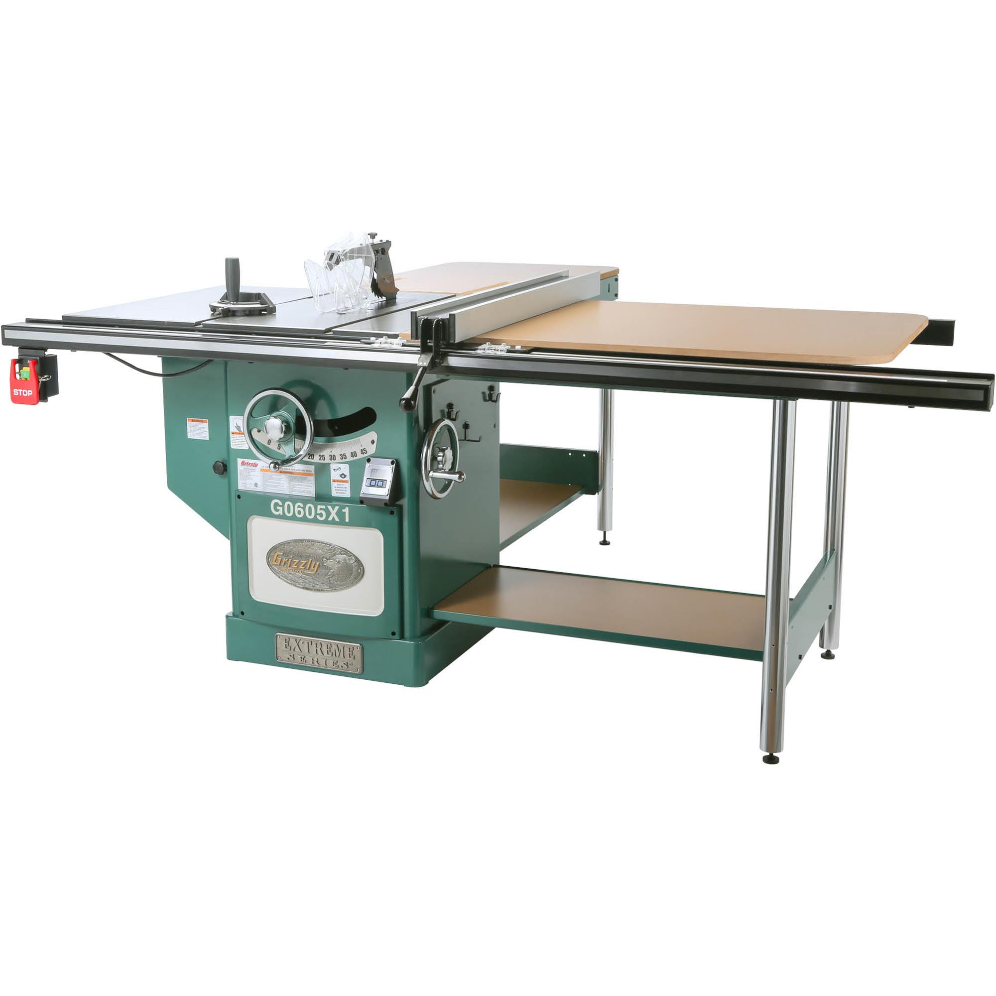 12" 5 HP 220V Extreme Table Saw at Grizzly.com