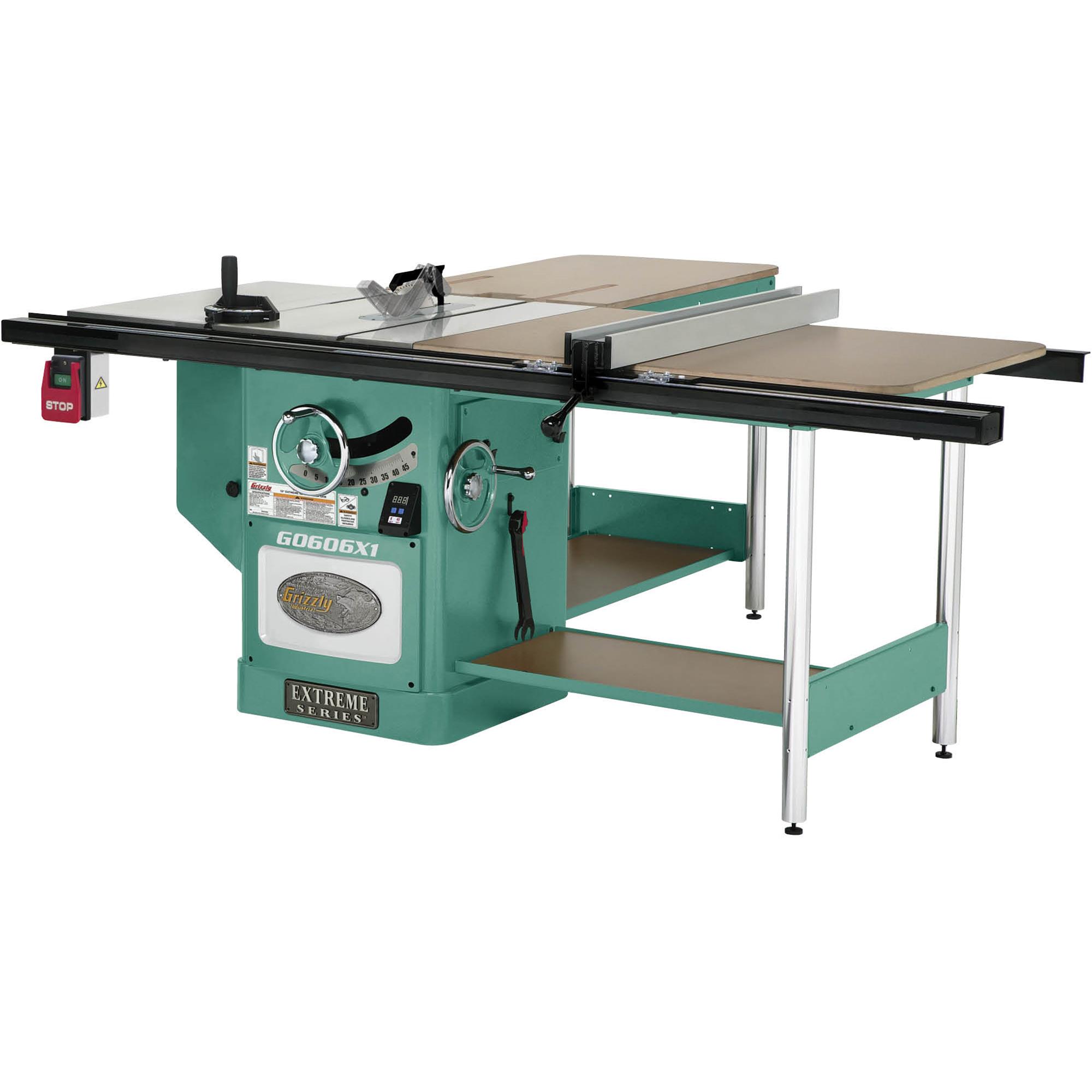12" 7-1/2 HP 3-Phase Extreme Table Saw at Grizzly.com