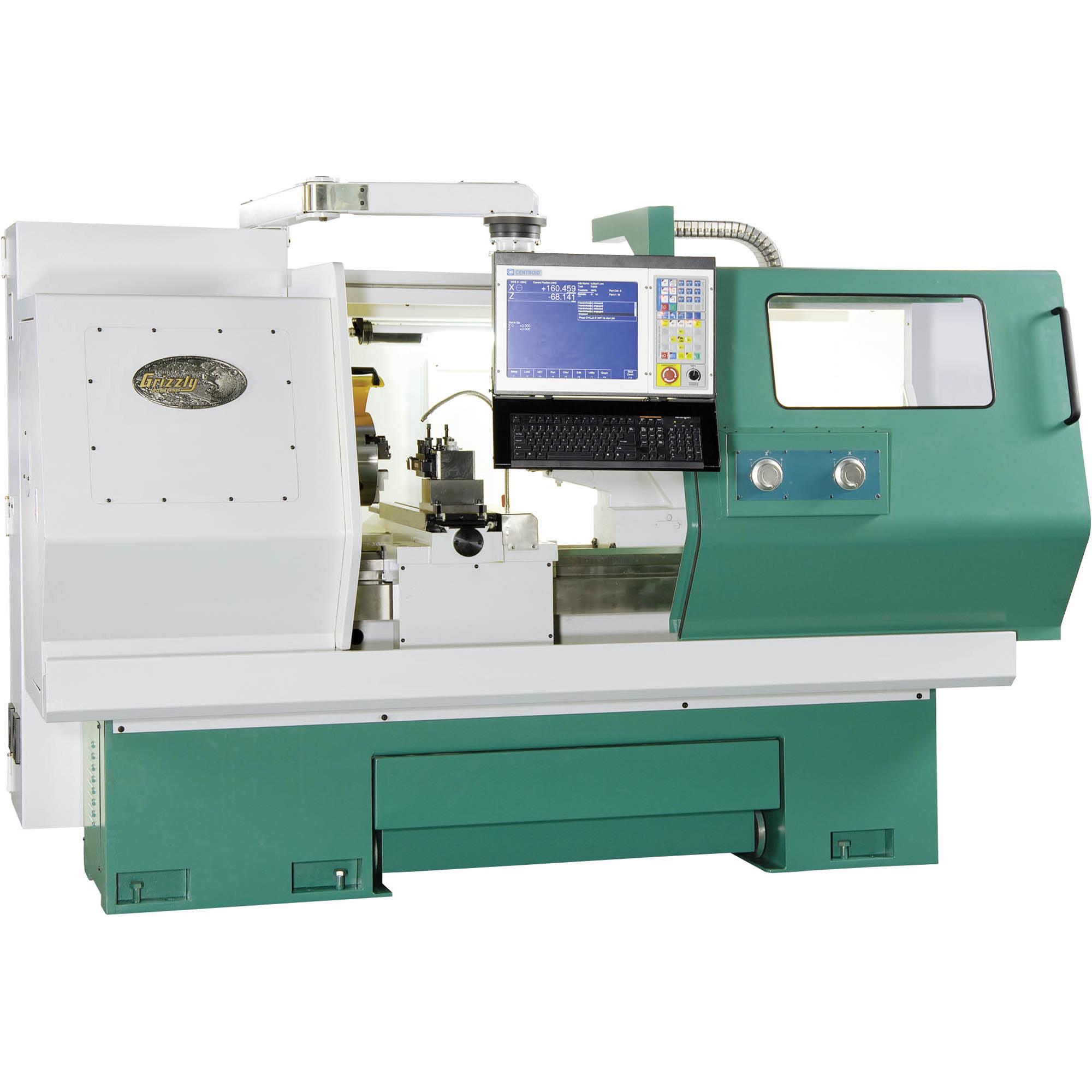 17" x 40" CNC Lathe with Centroid Controls - Grizzly Industrial