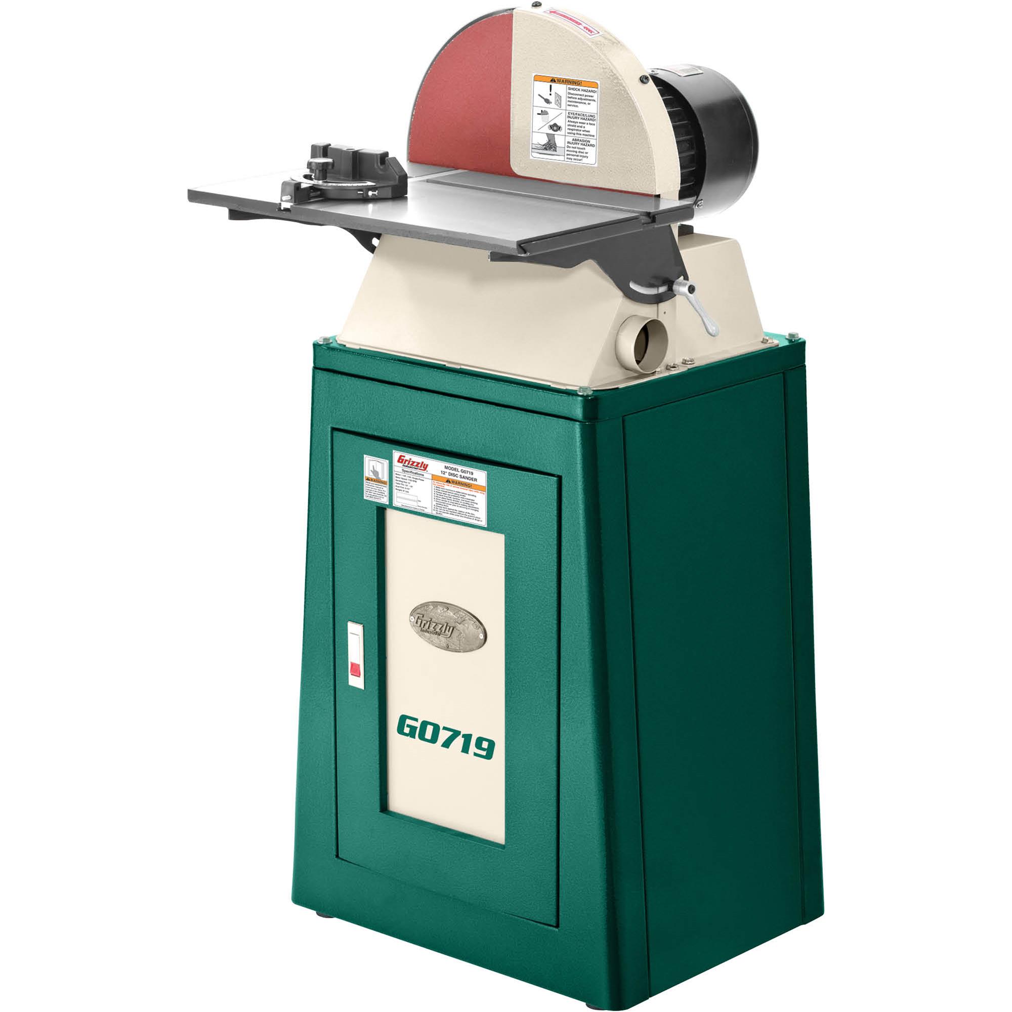 15" Disc Sander with Electronic Brake - Grizzly Industrial, Inc.