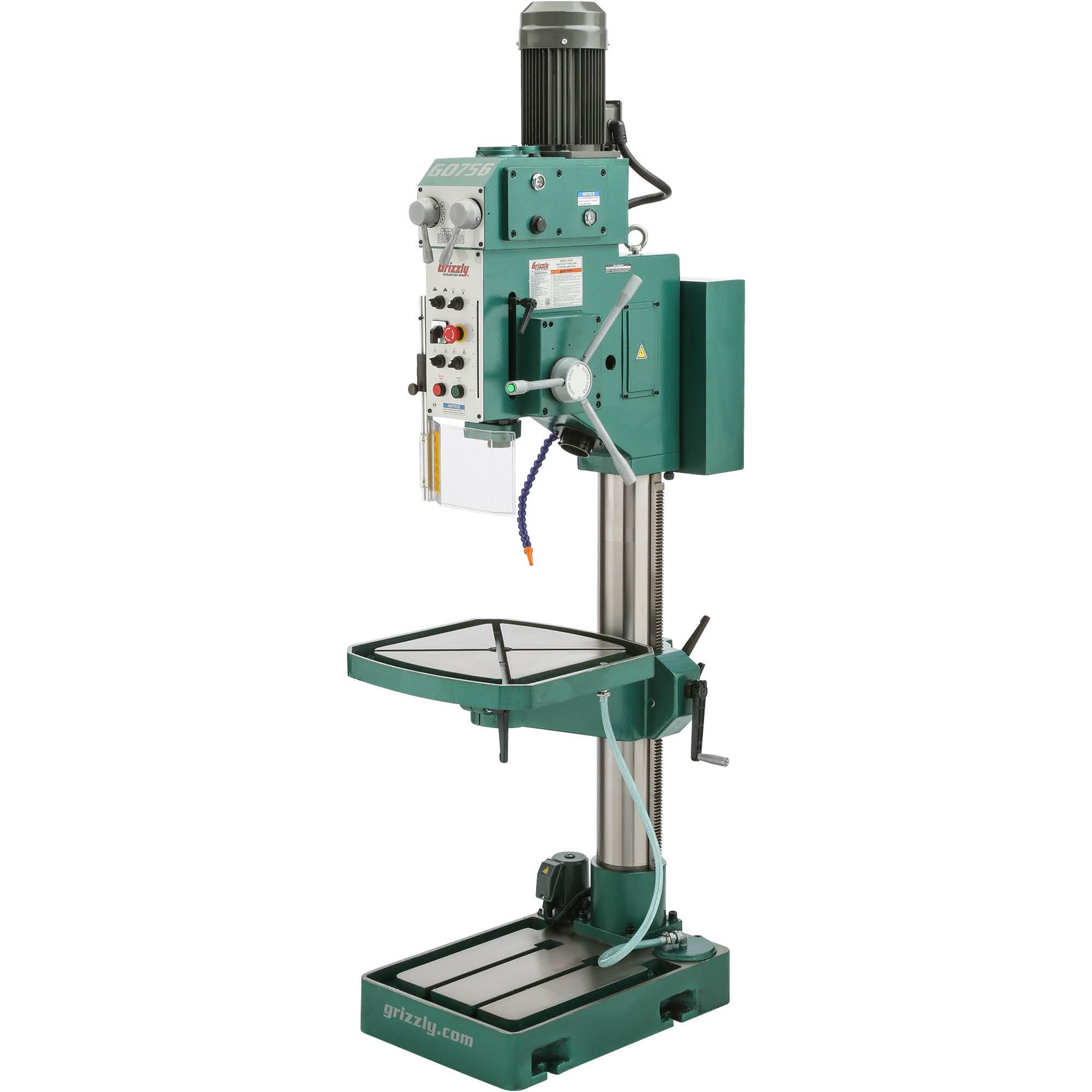 27-1/2" Heavy-Duty Gearhead Drill Press - Grizzly Industrial, Inc.