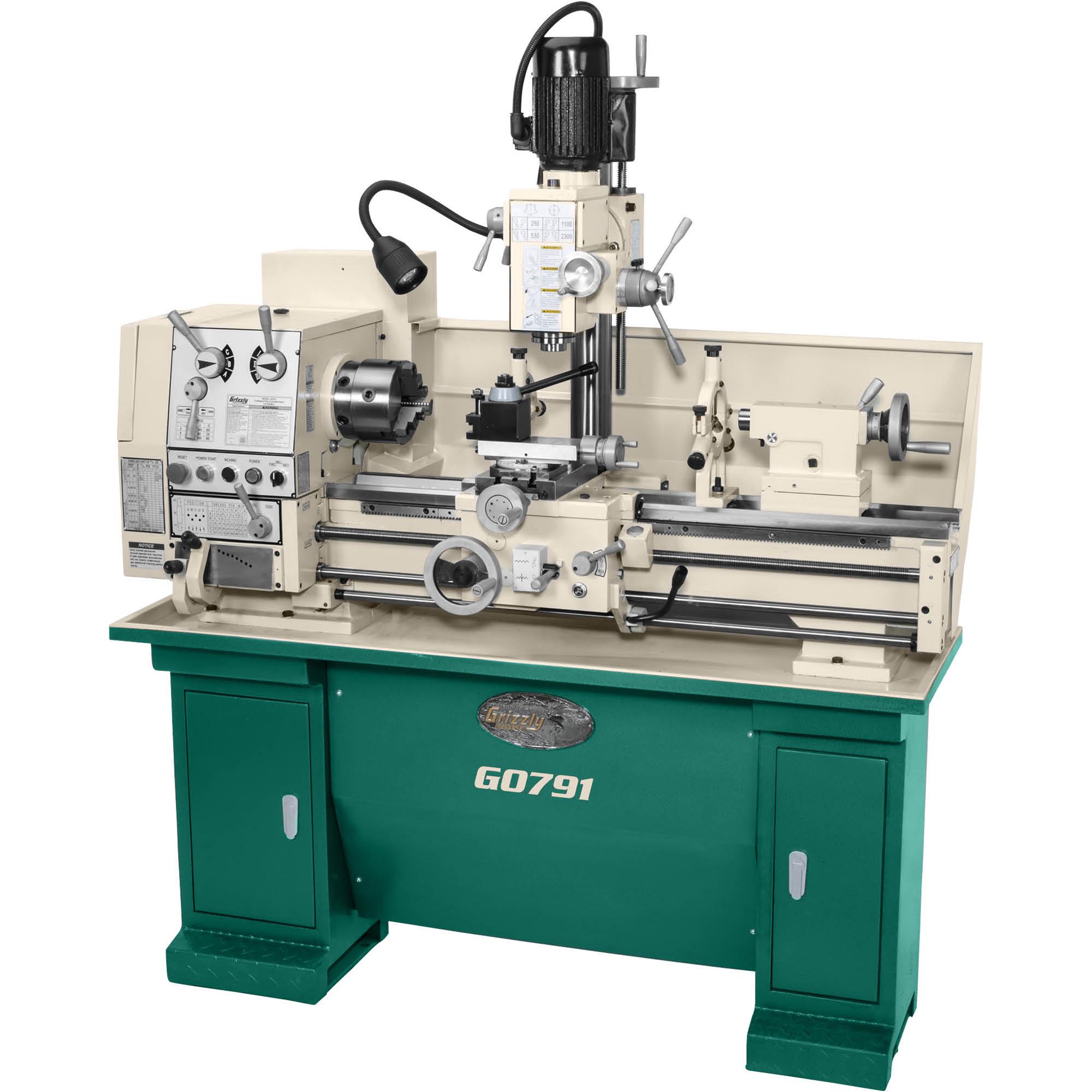 12" X 36" Combination Gunsmithing Lathe/Mill - Grizzly Industrial