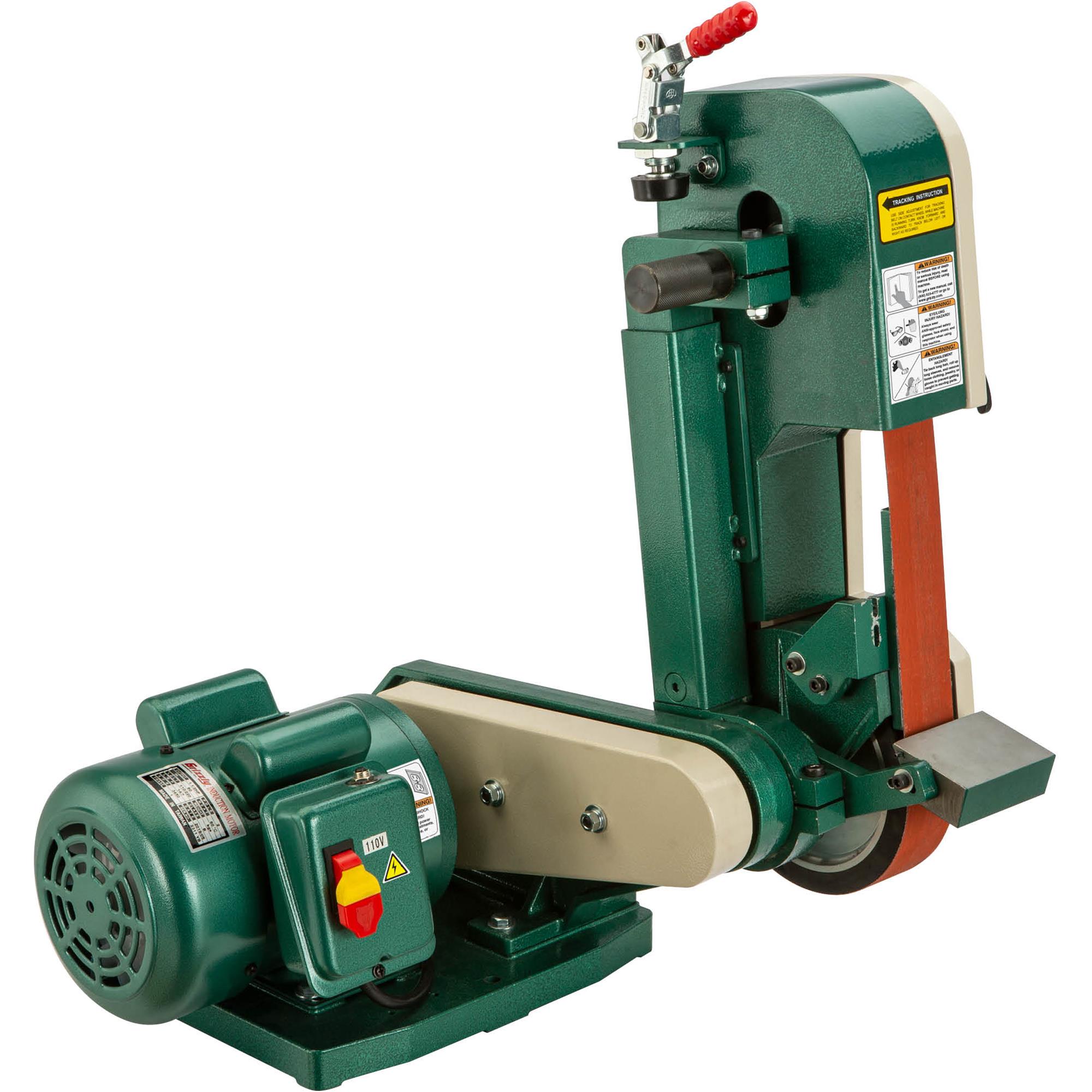 2 X 48 2 Wheel Belt Grinder Sander At Grizzly