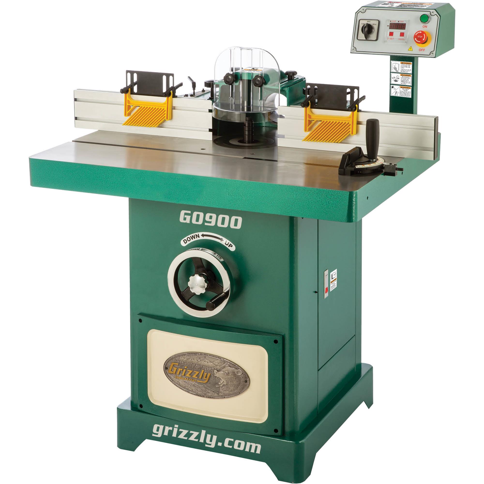 5 HP Deluxe Spindle Shaper at Grizzly.com