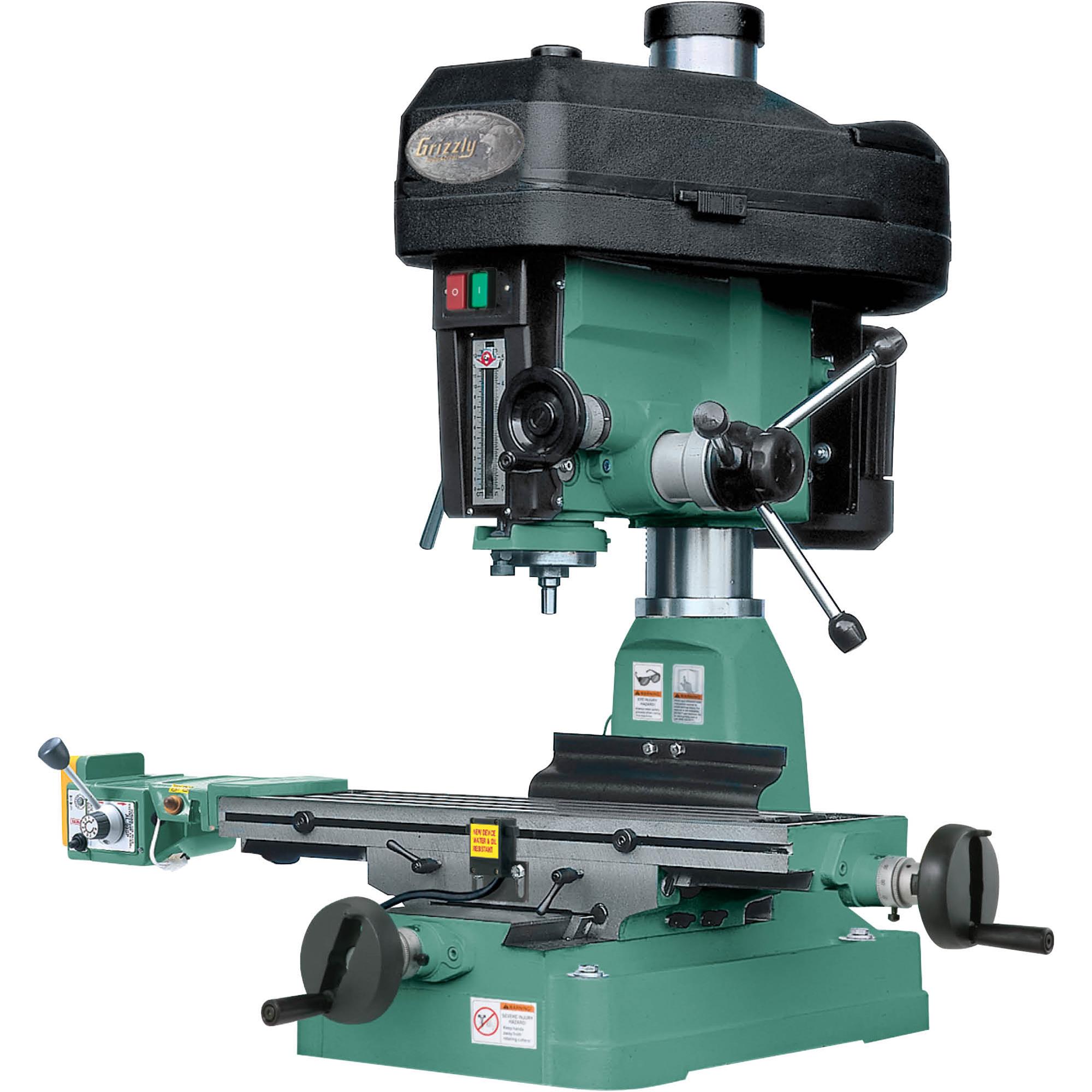 Mill/Drill w/ Variable-Speed Power Feed - Grizzly Industrial