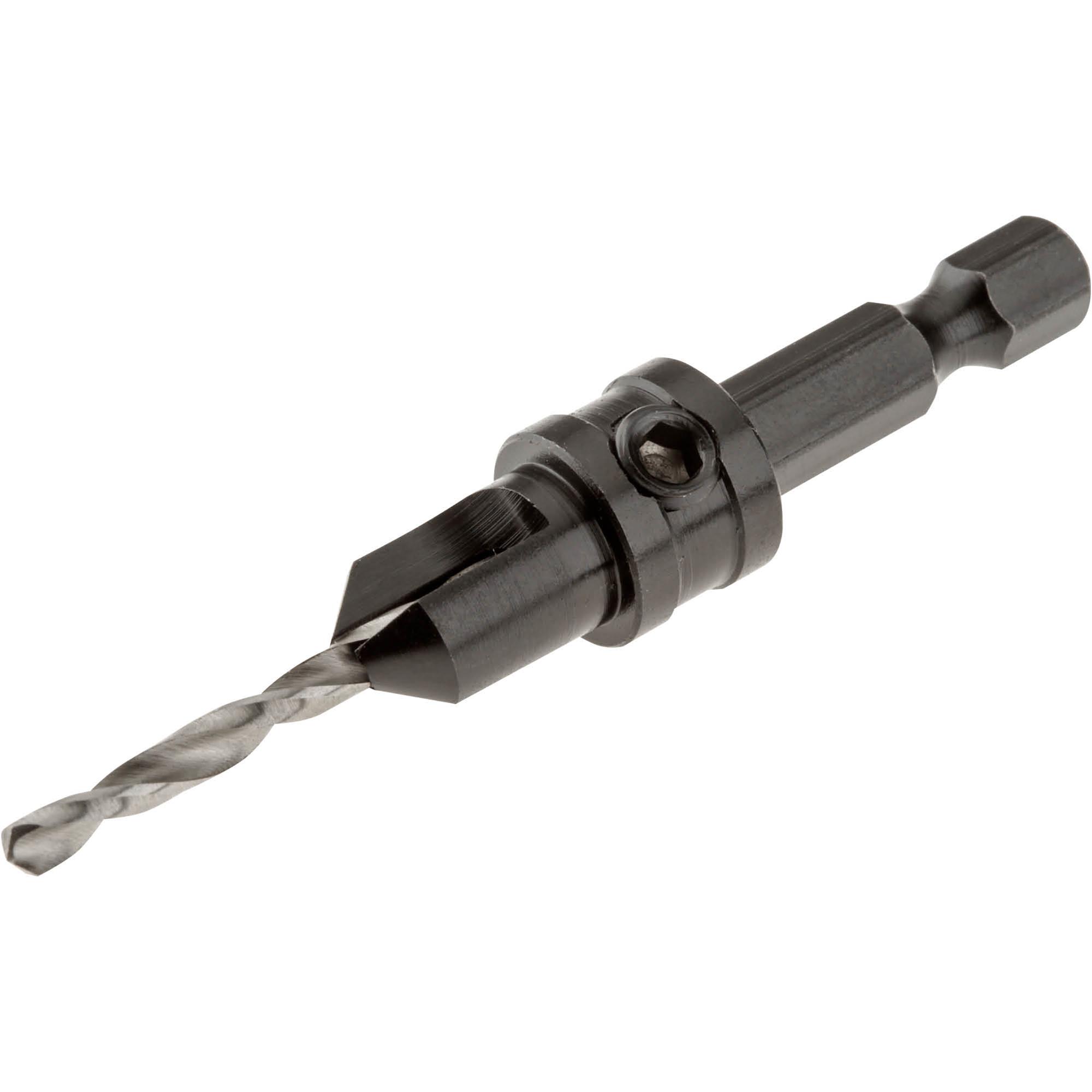 1/8" (10 Screw) Pilot Countersink - Grizzly Industrial