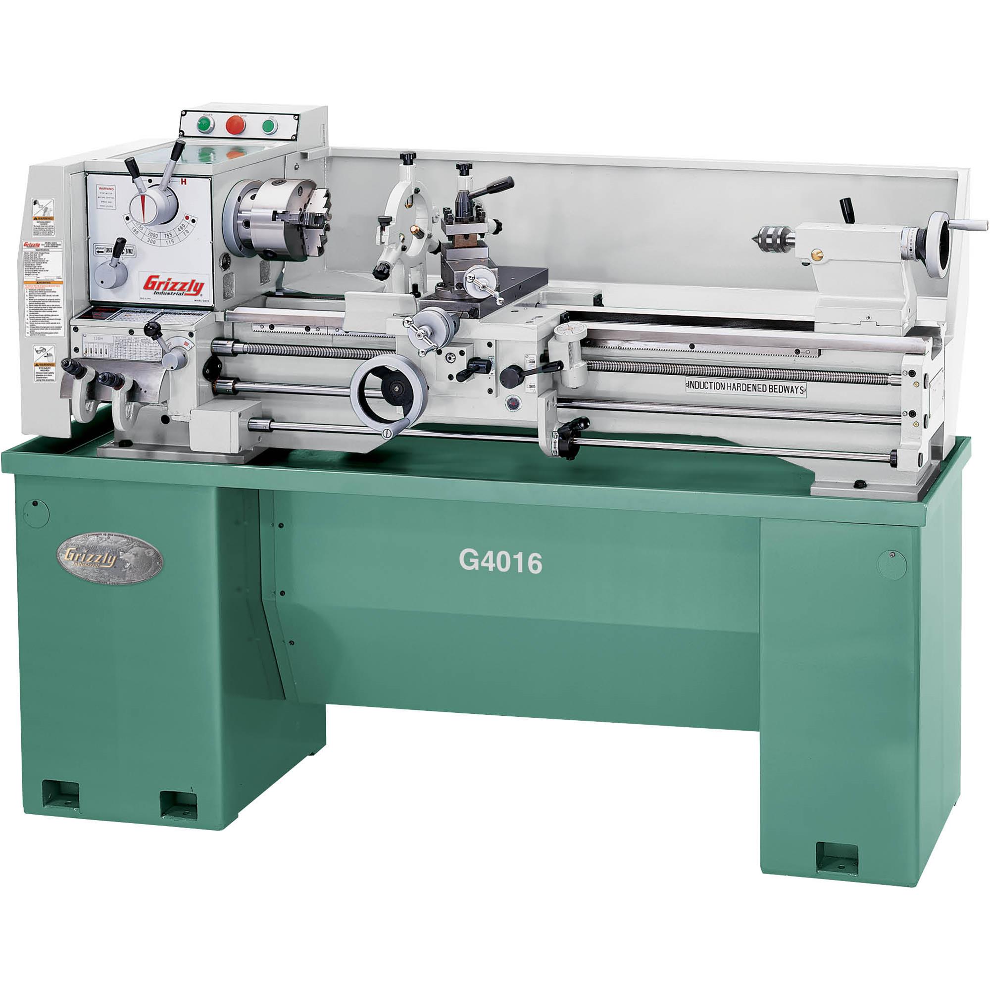 13-1/2" x 40" Gear Head Lathe w/ Stand - Grizzly Industrial, Inc.