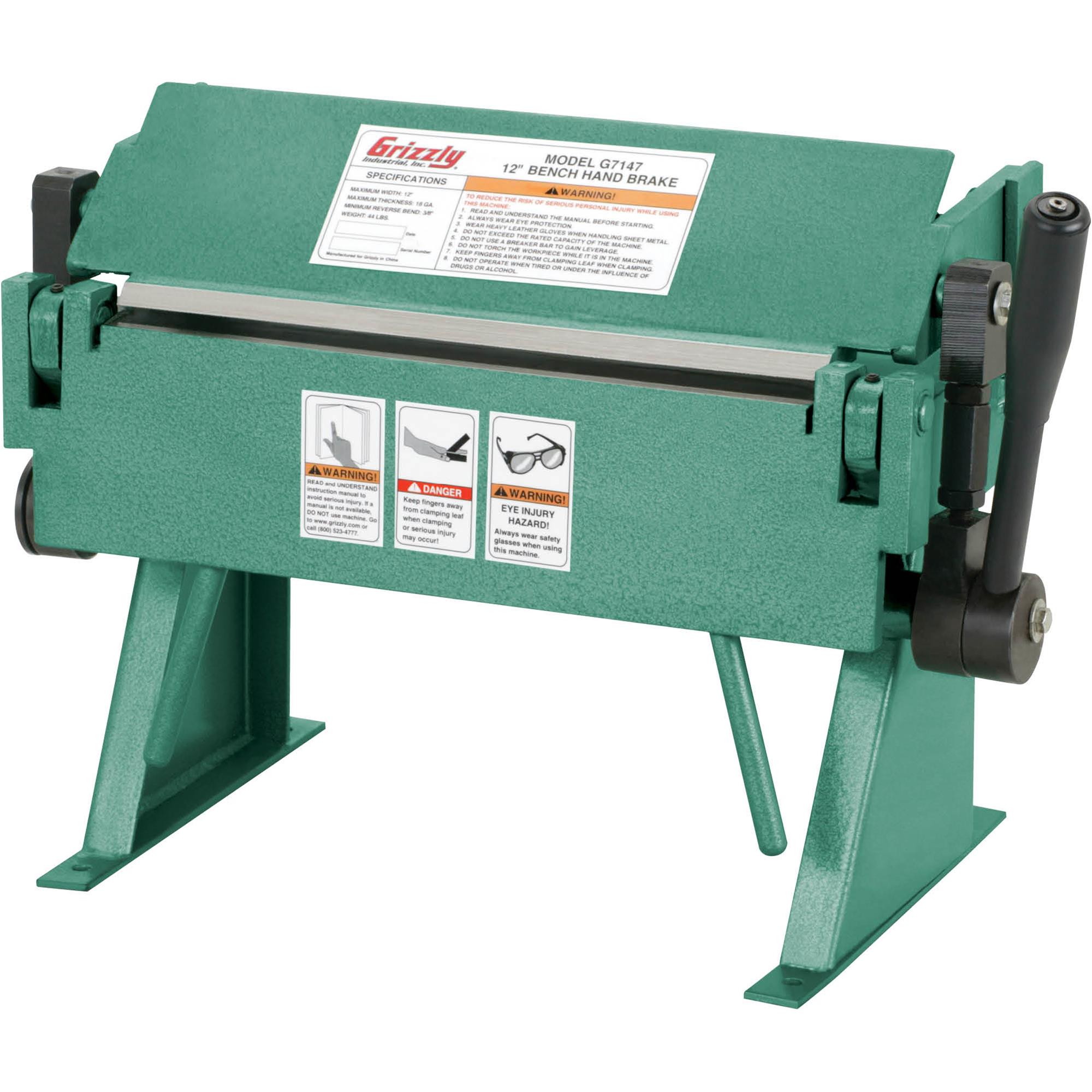 12" Bench Hand Brake - Grizzly Industrial