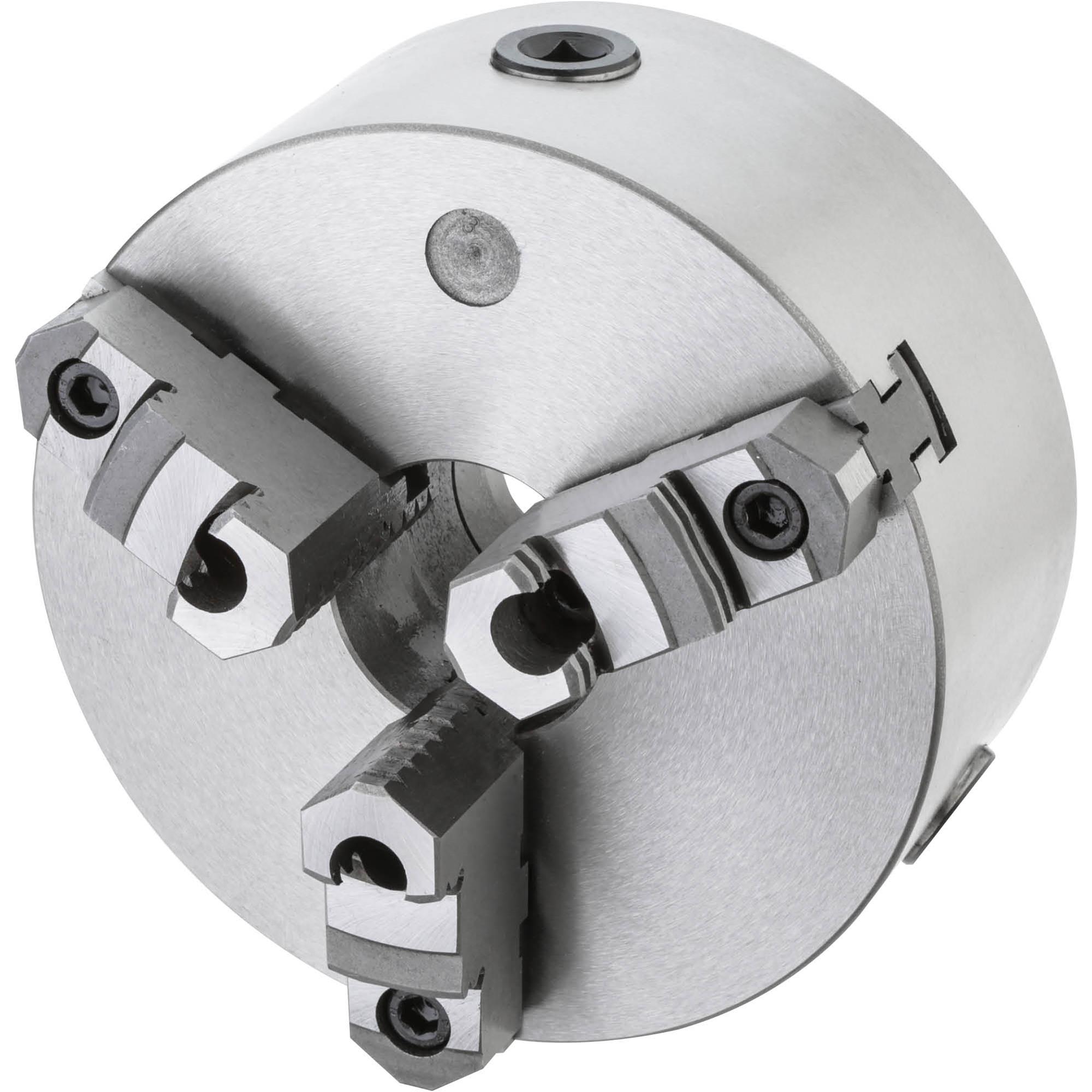 8" 3-Jaw Scroll Chuck D1-4 - Grizzly Industrial, Inc.