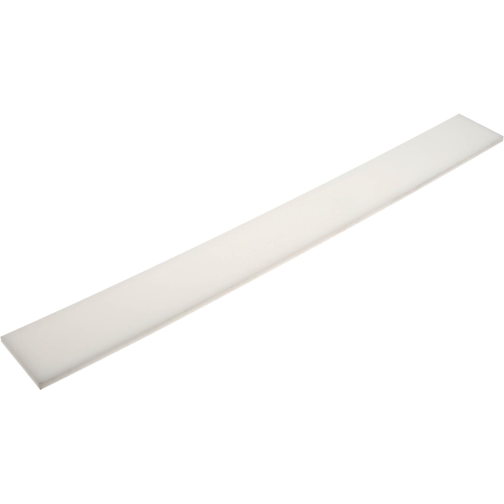 High Density White Polyethylene (HDPE) - 3/8" x 4" W x 36" L - Grizzly ...