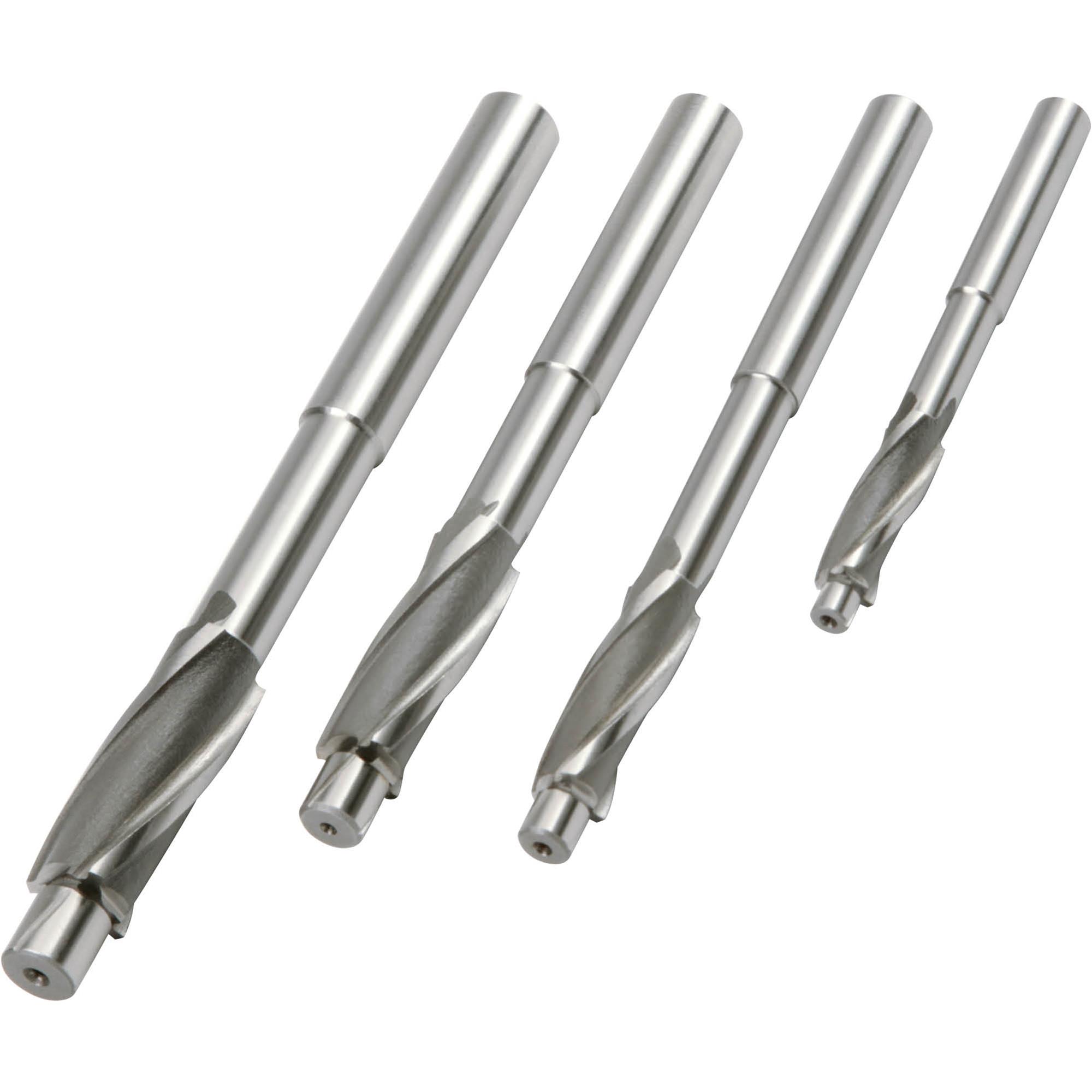 4 pc. HSS Socket Cap Screw Counterbores - Grizzly Industrial, Inc.