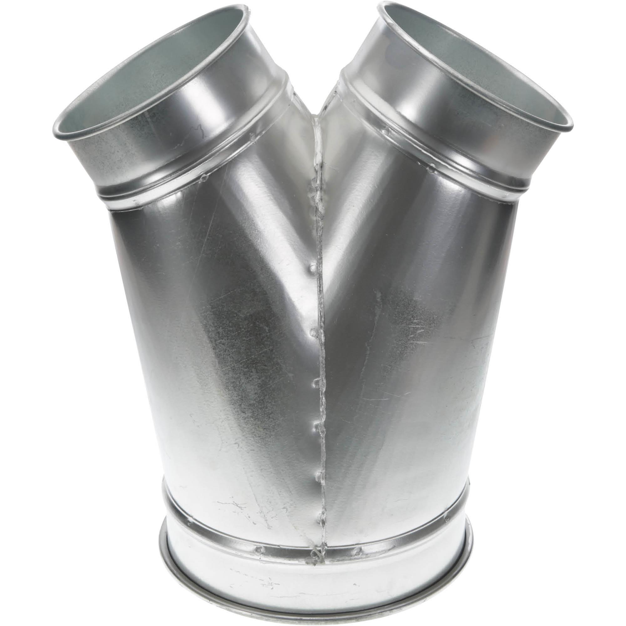 9" to 6" x 6" Industrial Dust Collection Y-Branch - Grizzly Industrial