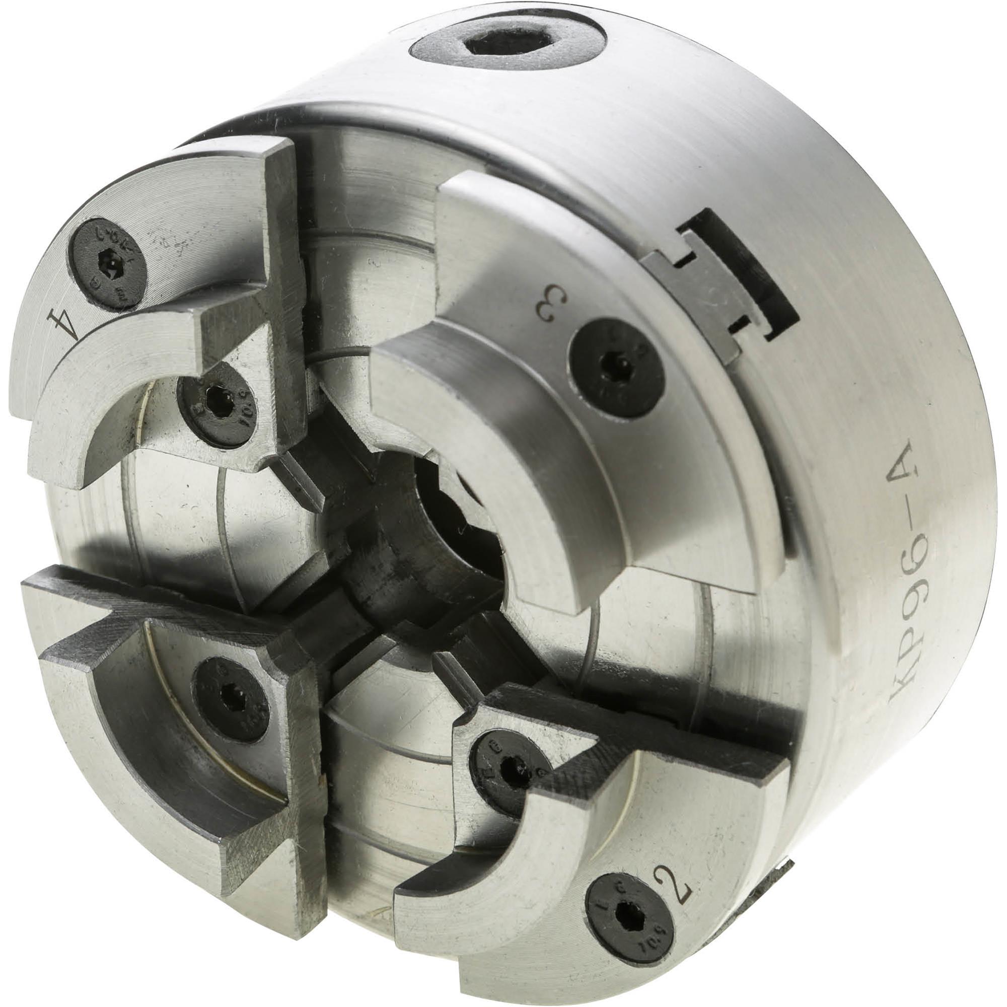 4-Jaw Wood Chuck 1" x 8 TPI - Grizzly Industrial