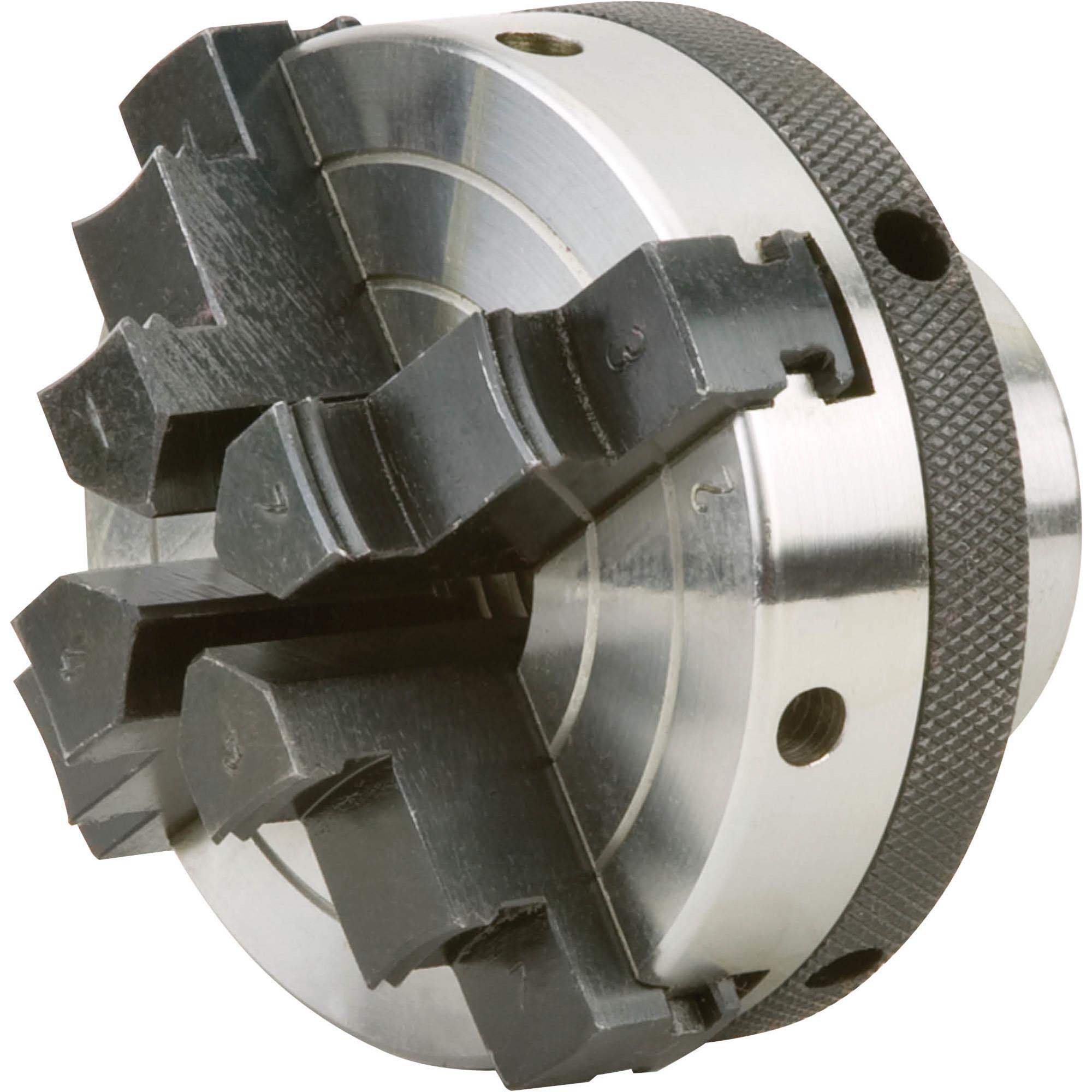 3" 4 Jaw Chuck 1" x 8 TPI at Grizzly.com