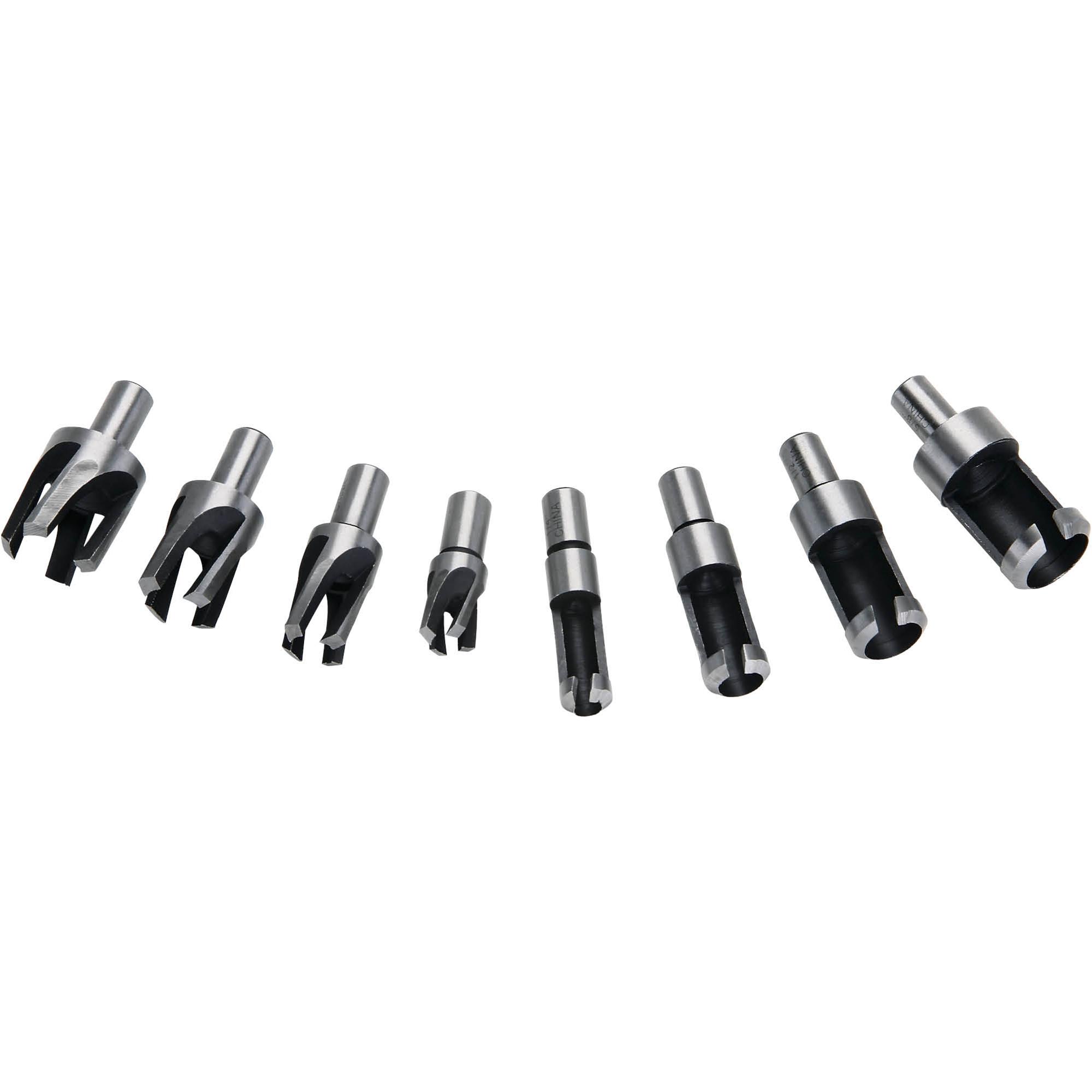 Plug Cutter Set, 8 Pc. - Grizzly Industrial, Inc.