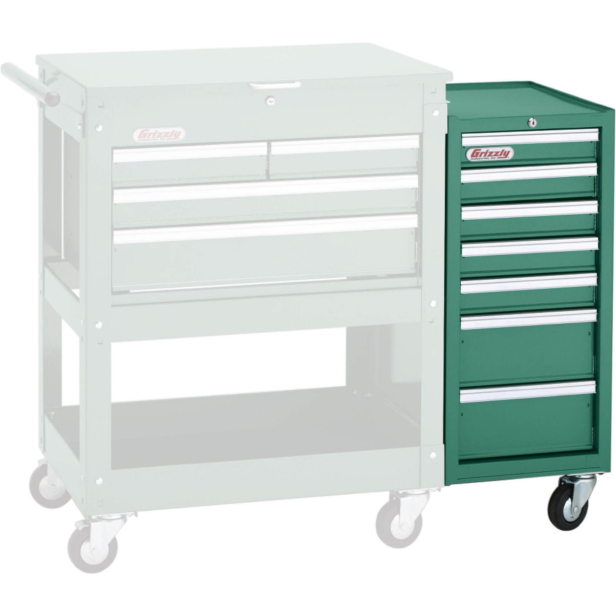 7-Drawer Side Tool Chest - Grizzly Industrial, Inc.