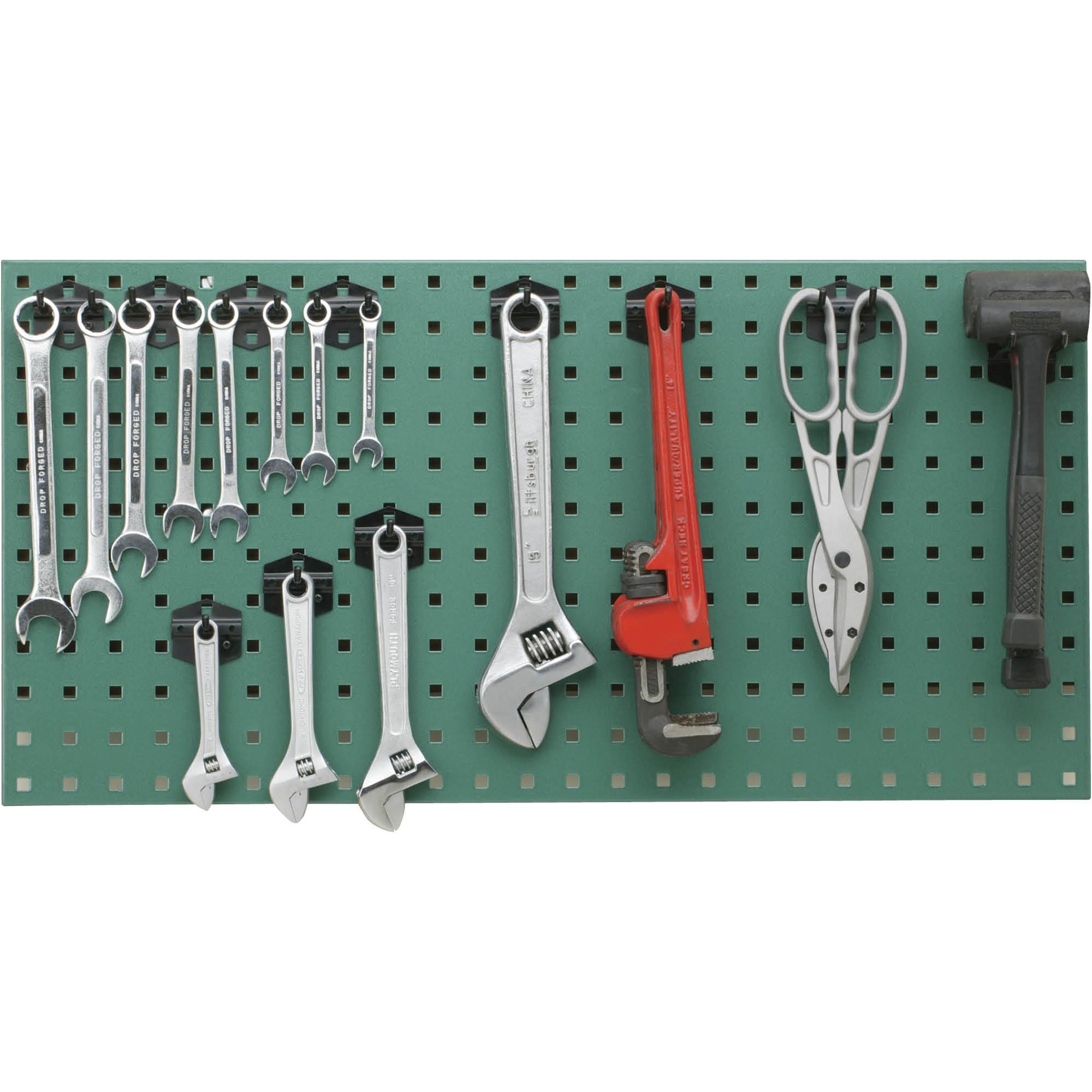 35" x 17-1/4" Tool Storage Rack - Grizzly Industrial