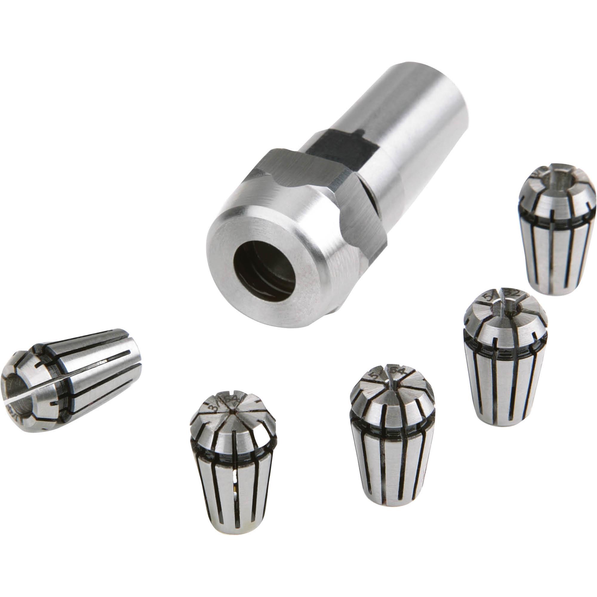 Quick Change Collet Set for M1036 Mill - Grizzly Industrial, Inc.